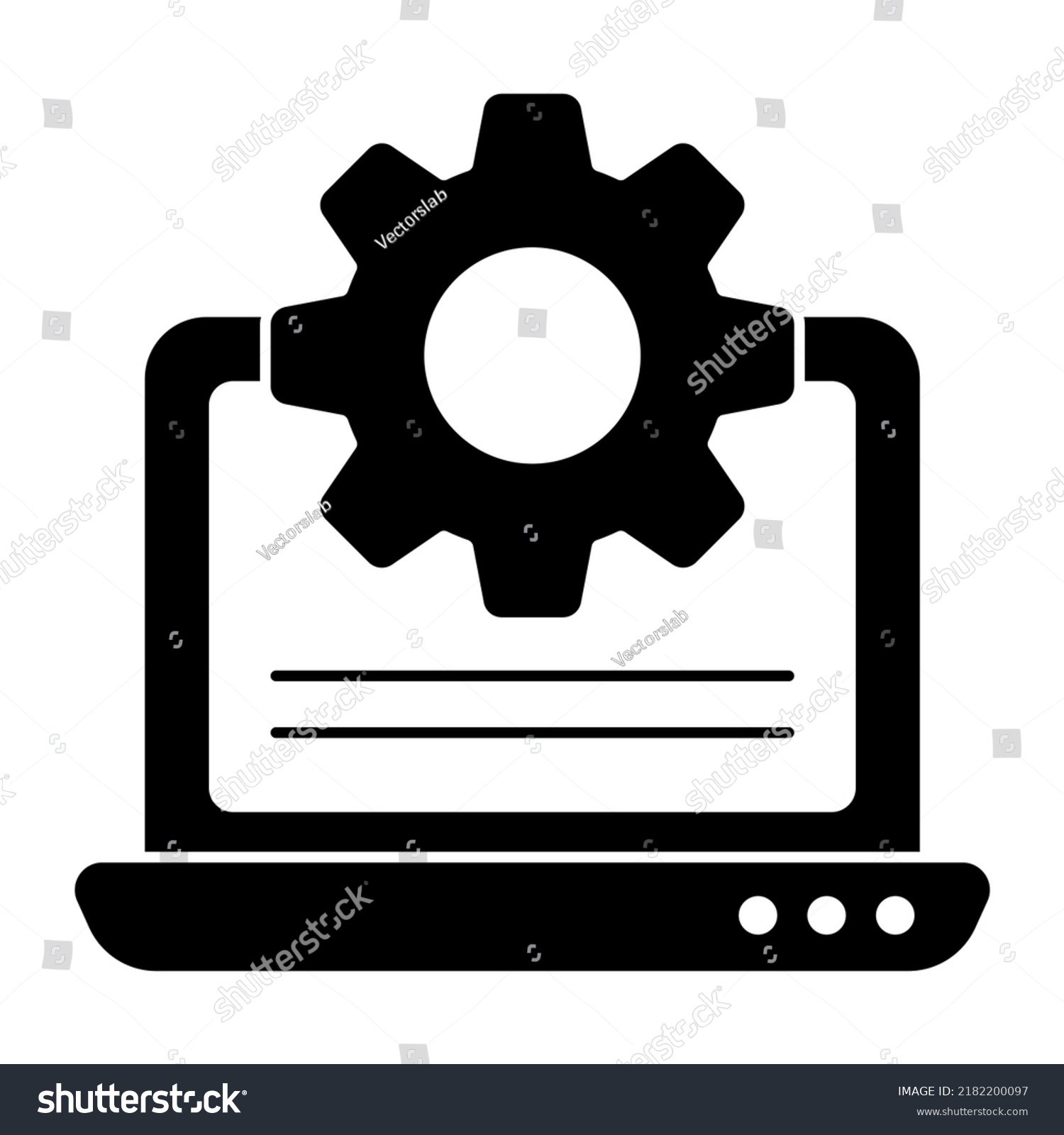 Premium Download Icon System Setting Stock Vector Royalty Free
