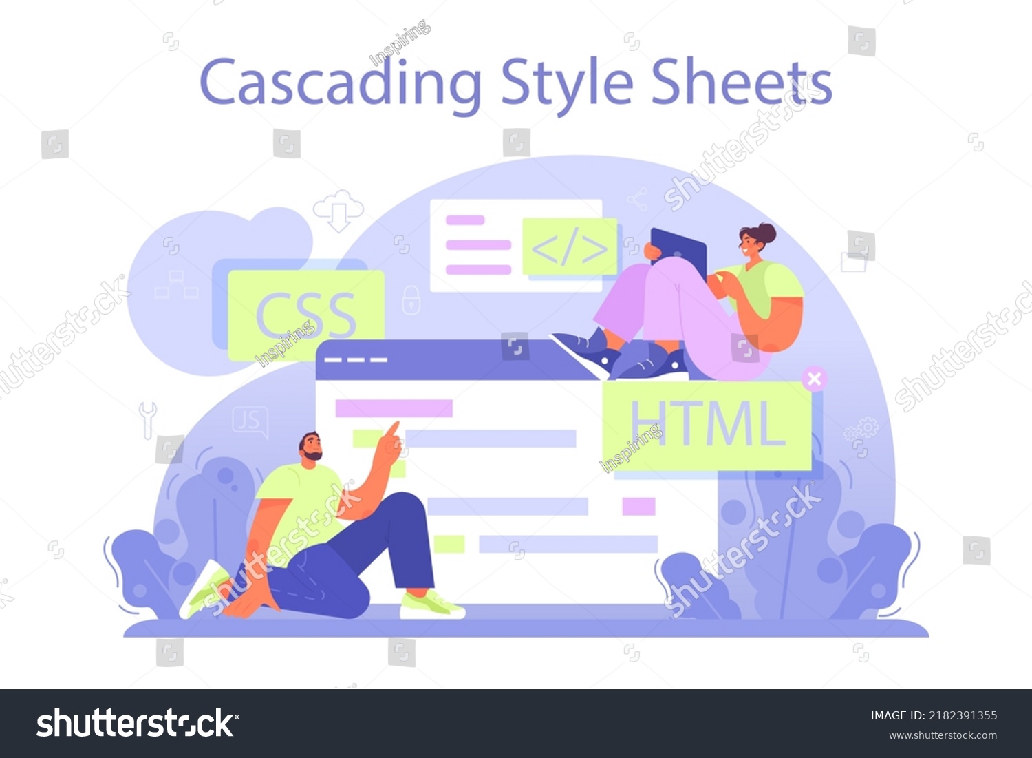 Website Development Html Coding Process Digital Stock Vector (Royalty ... Website Development Html Coding Process Digital Stock Vector (Royalty ...