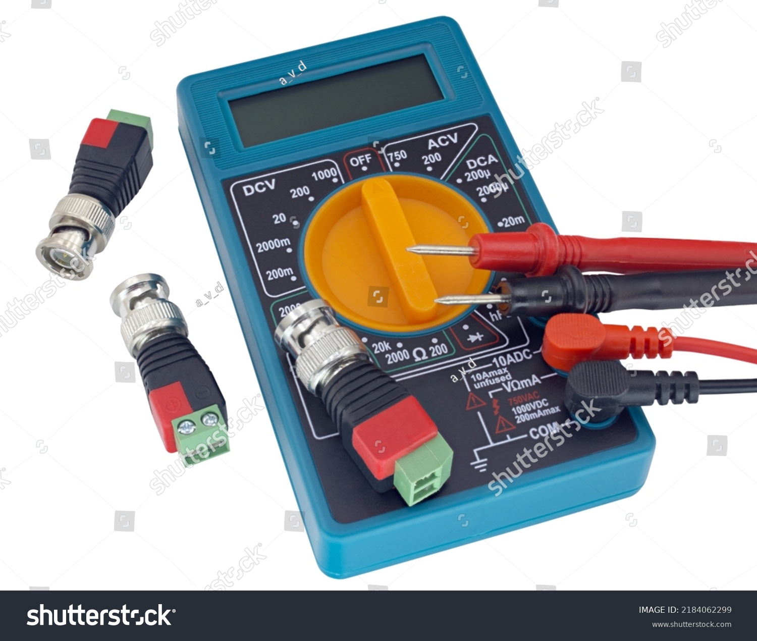 Digital Multimeter Connectors Spherical Security Cameras Stock Photo ... Digital Multimeter Connectors Spherical Security Cameras Stock Photo ...
