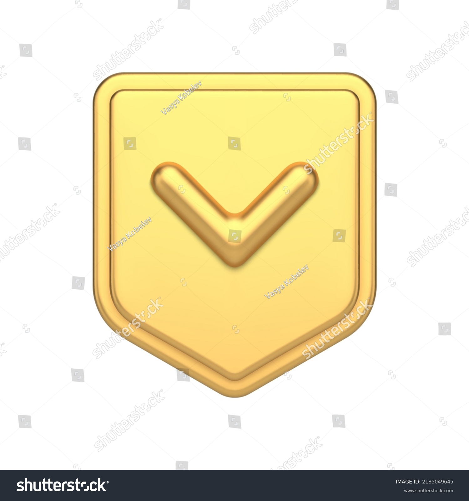 Protective Golden Shield Verification Checkmark Premium Stock Vector ... Protective Golden Shield Verification Checkmark Premium Stock Vector ...
