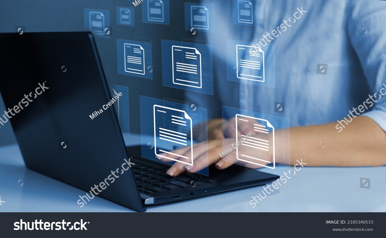 Online Documentation Database Document Management System Stock Photo 2185340533 | Shutterstock
