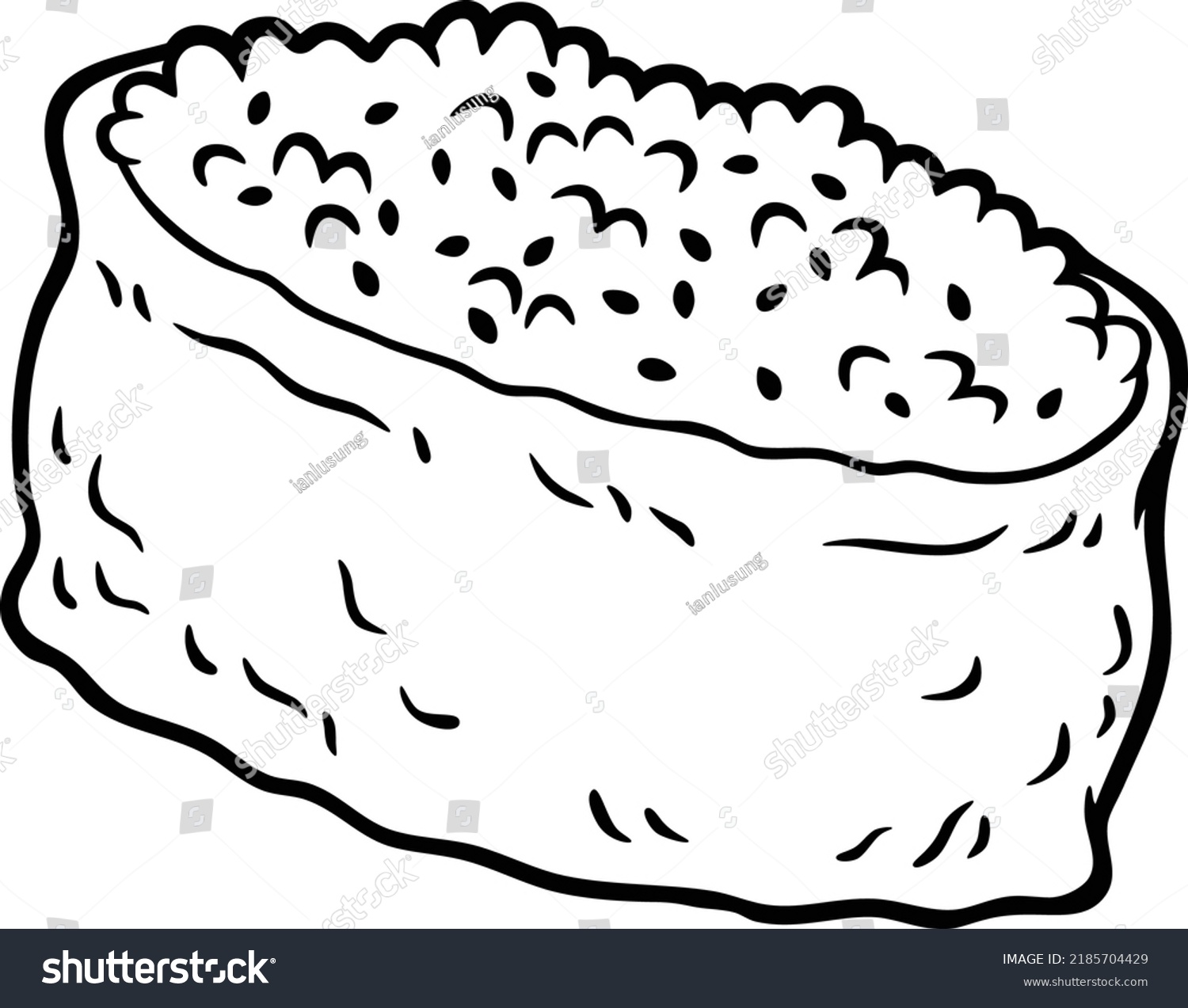 Vector Cartoon Japanese Food Inari Sushi Stock Vector (Royalty Free ... Vector Cartoon Japanese Food Inari Sushi Stock Vector (Royalty Free ...