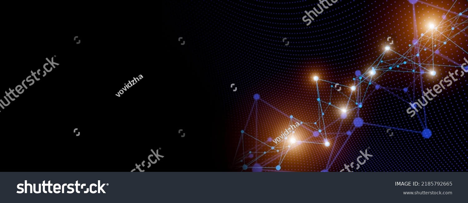 Science Technology Banner Background Abstract Neon Stock Illustration ... Science Technology Banner Background Abstract Neon Stock Illustration ...