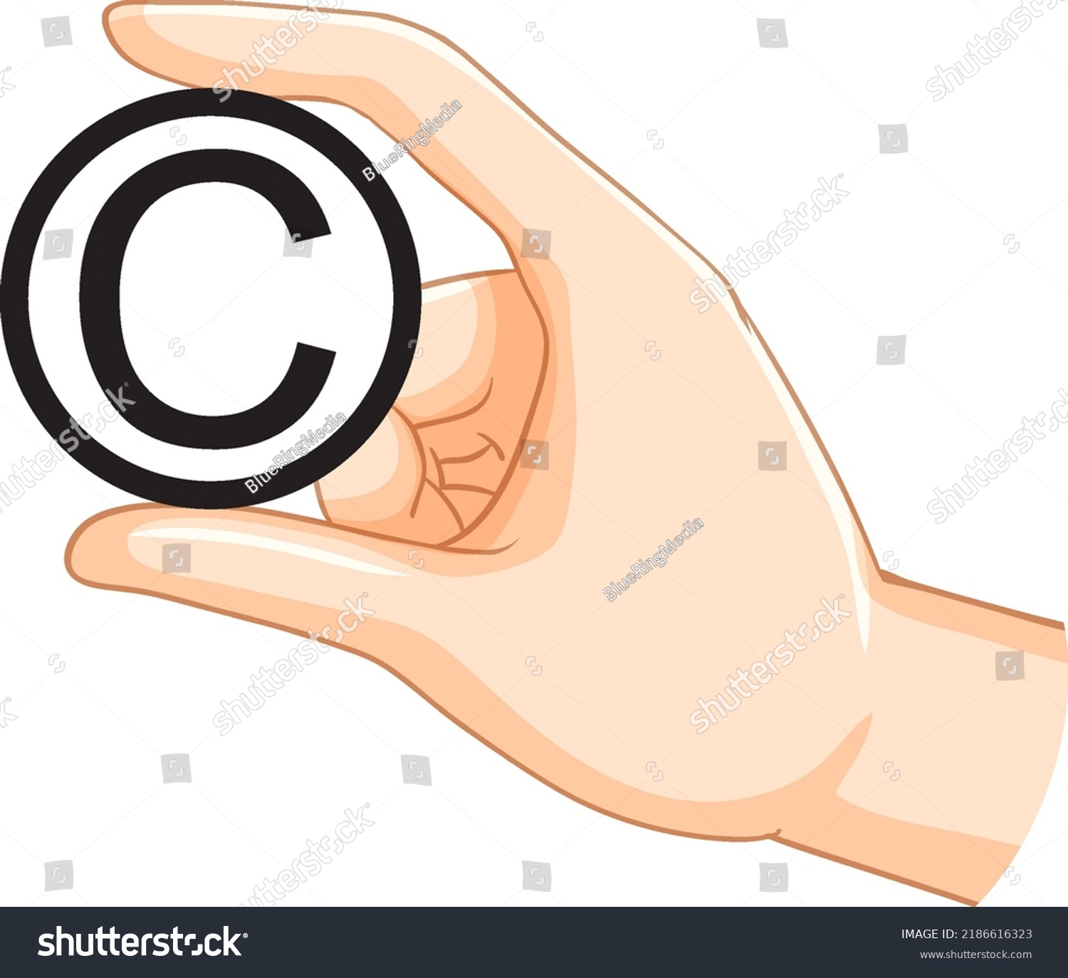 Copyright Symbol Concept Vector Illustration Stock Vector (Royalty Free ... Copyright Symbol Concept Vector Illustration Stock Vector (Royalty Free ...