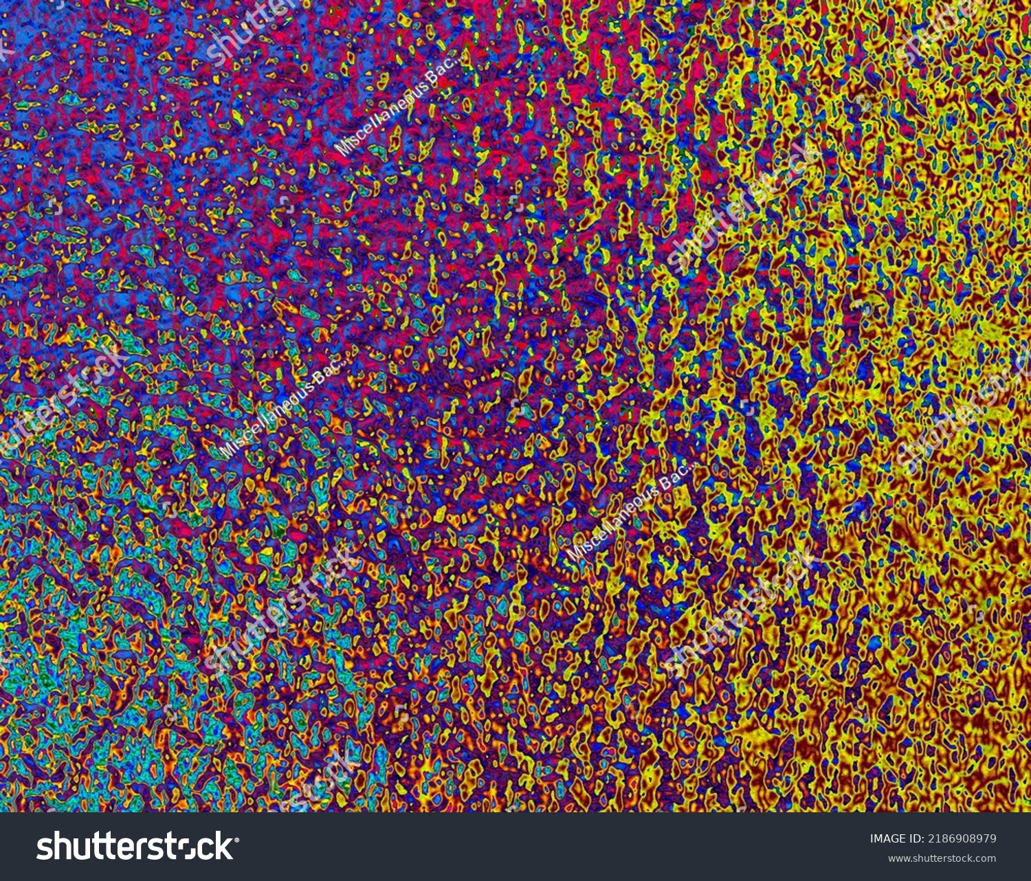 Rainbow Reality Arrangement Surreal Psychedelic Colors Stock ...