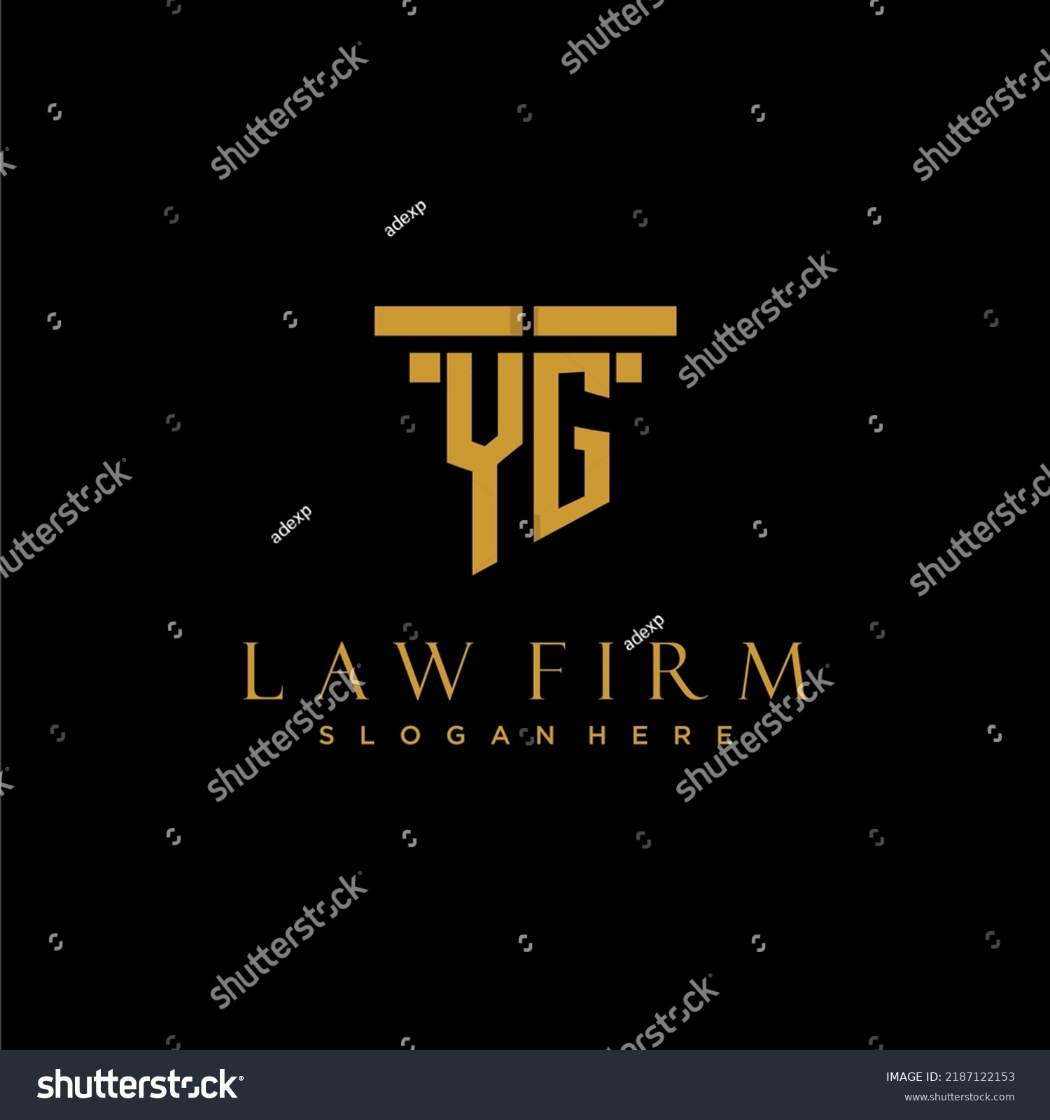 Yg Monogram Initial Logo Lawfirm Pillar Stock Vector (Royalty Free ... Yg Monogram Initial Logo Lawfirm Pillar Stock Vector (Royalty Free ...