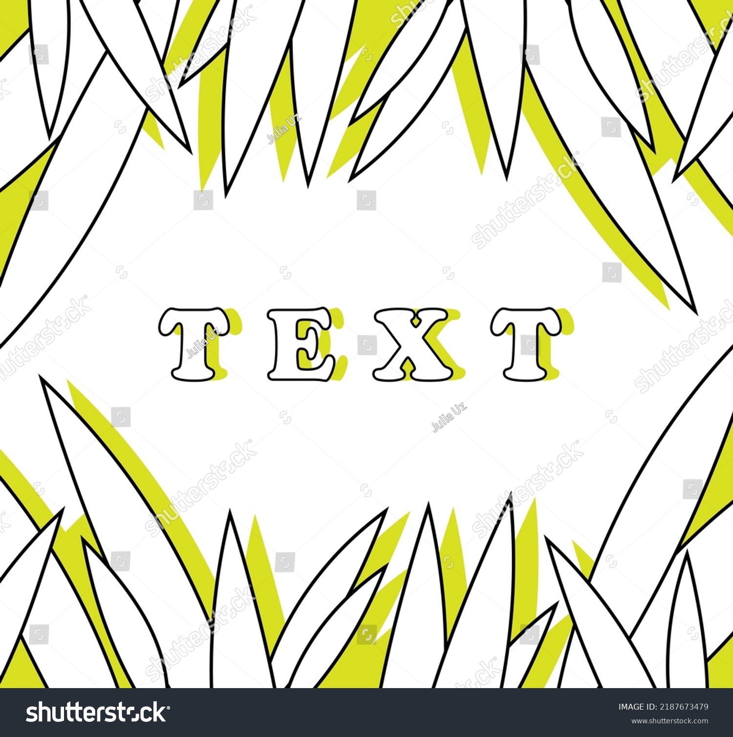 Green Grass Outline Border Frame Background Stock Vector (Royalty Free ... Green Grass Outline Border Frame Background Stock Vector (Royalty Free ...