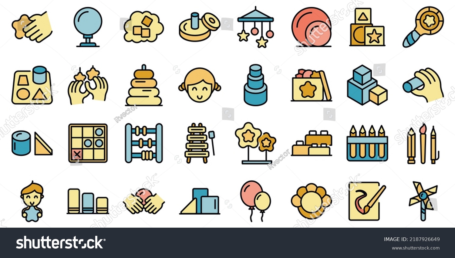 Fine Motor Skills Icons Set Outline Stock Vector (Royalty Free ... Fine Motor Skills Icons Set Outline Stock Vector (Royalty Free ...