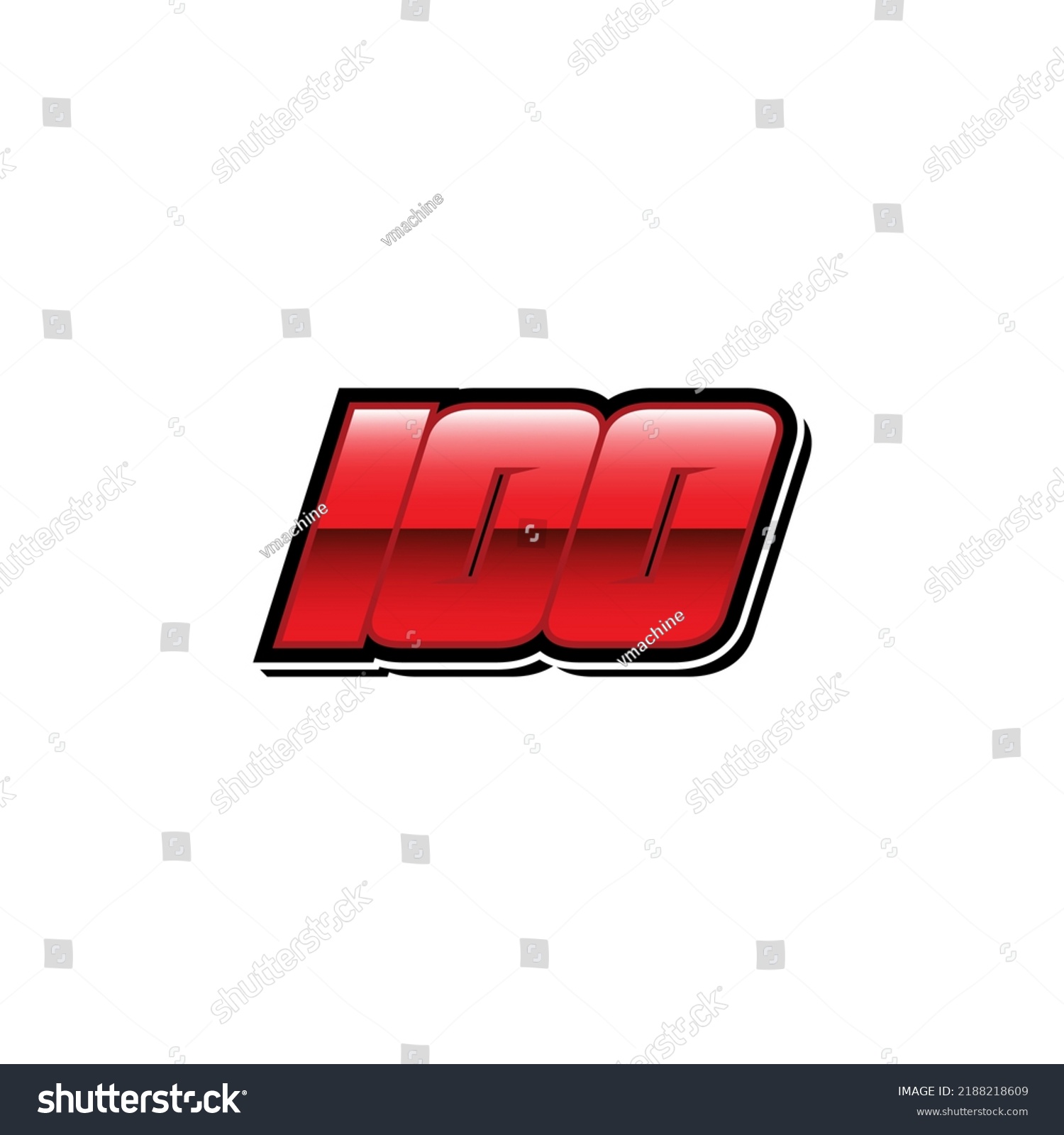 Racing Start Number 100 Vector Template Stock Vector (Royalty Free ... Racing Start Number 100 Vector Template Stock Vector (Royalty Free ...