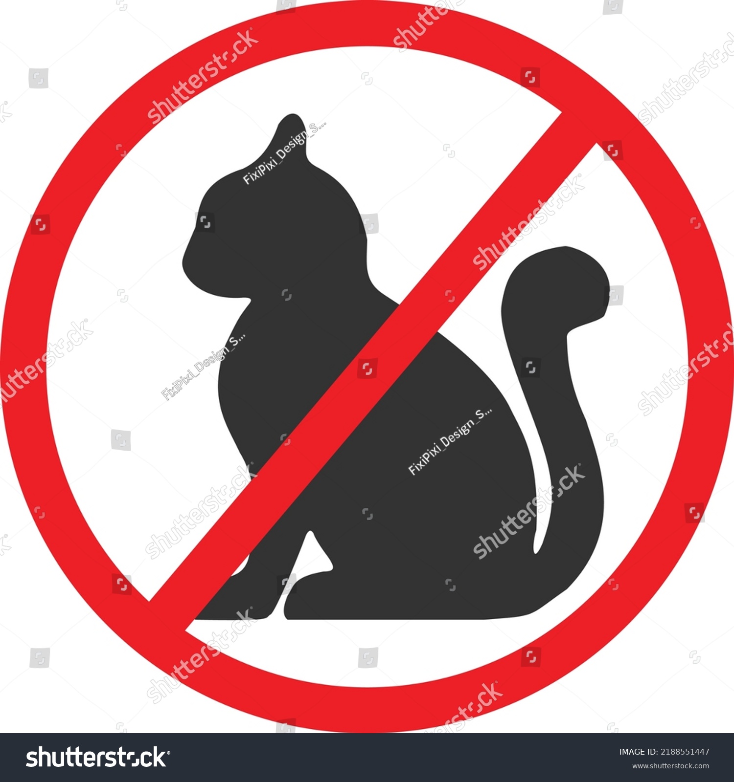 Cat Not Allow Icon Warning Icon Stock Vector (Royalty Free) 2188551447 ... Cat Not Allow Icon Warning Icon Stock Vector (Royalty Free) 2188551447 ...