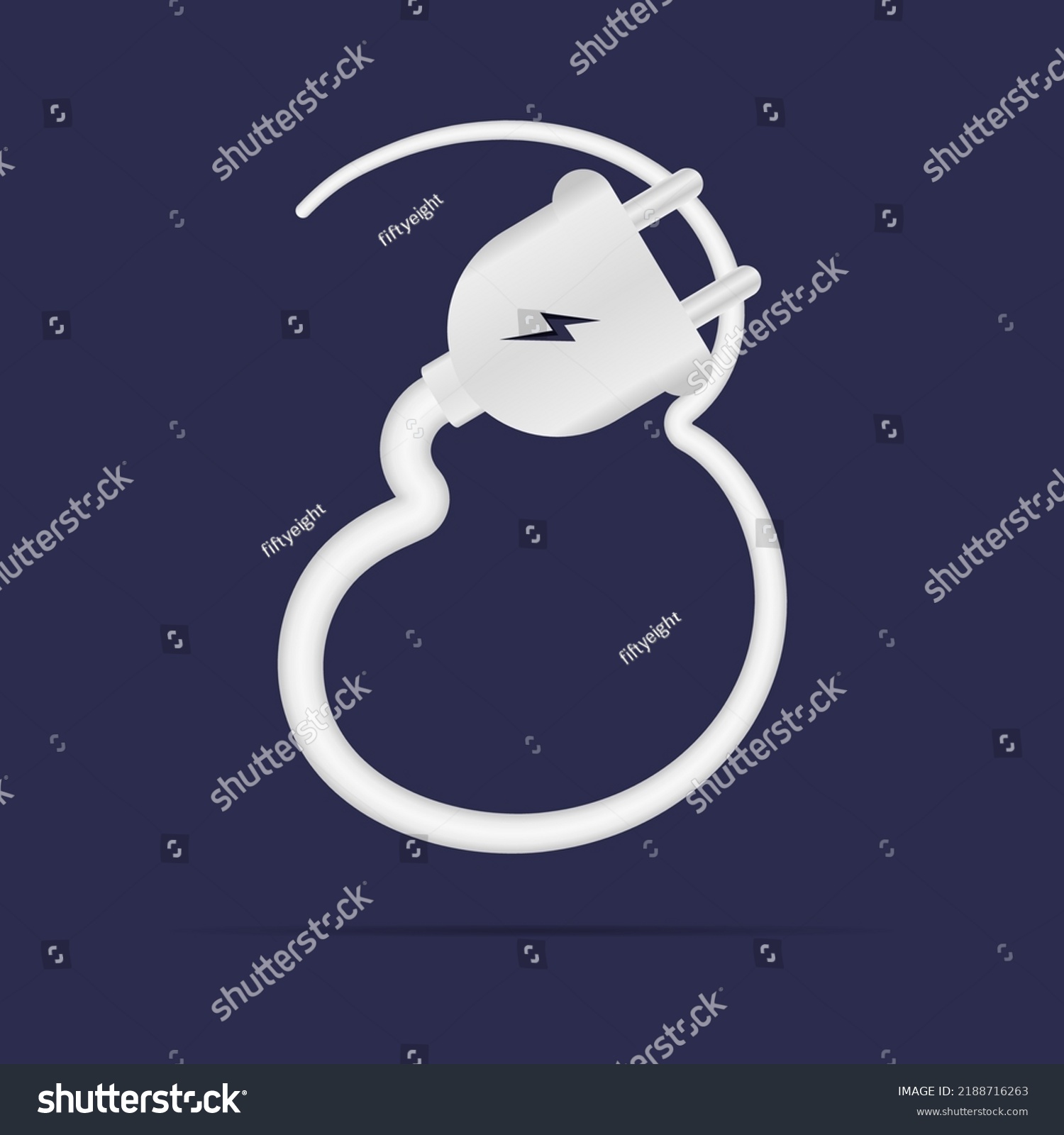 3 Number Logo Electric Power Plug Stock Vector (Royalty Free ... 3 Number Logo Electric Power Plug Stock Vector (Royalty Free ...