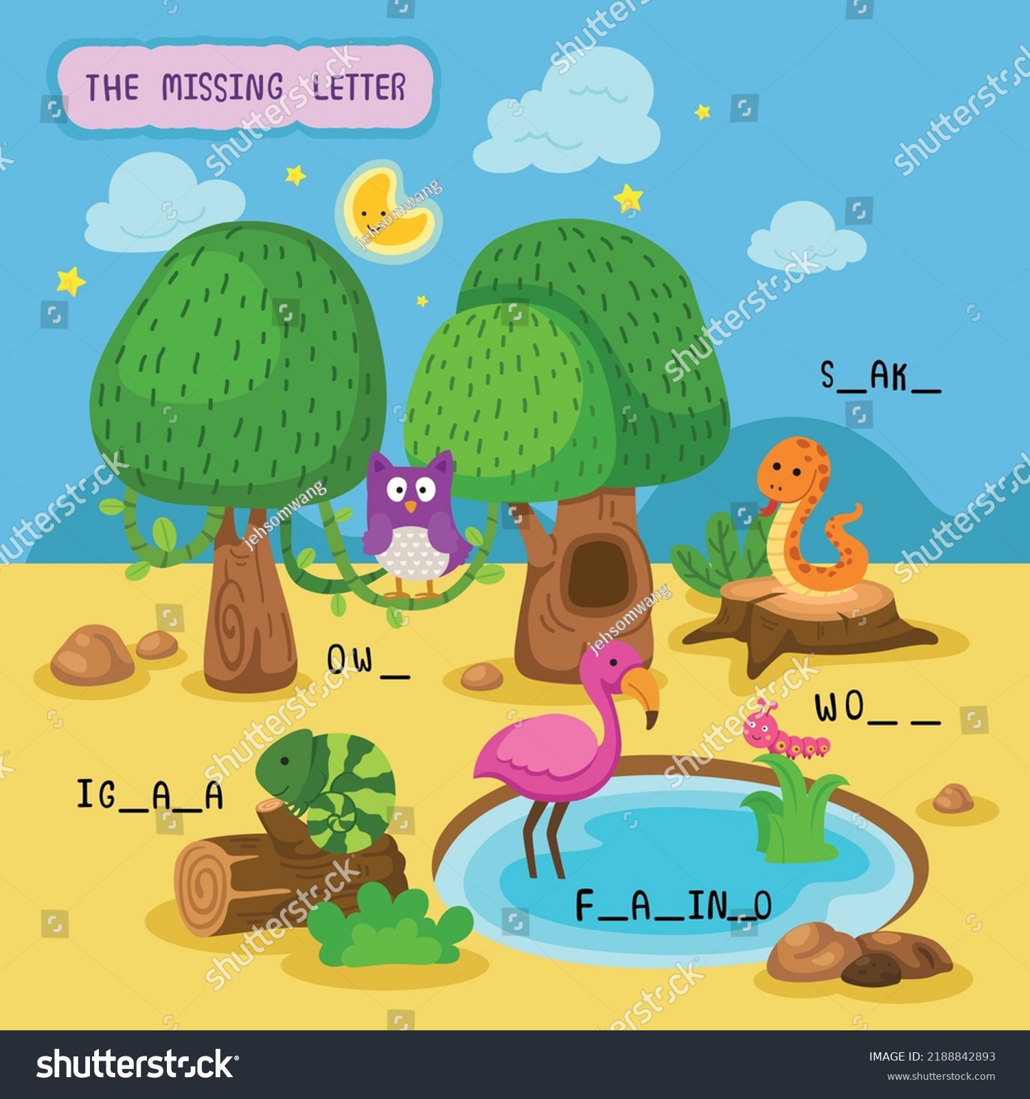 Write Missing Letterillustration Vector Stock Vector (Royalty Free ... Write Missing Letterillustration Vector Stock Vector (Royalty Free ...