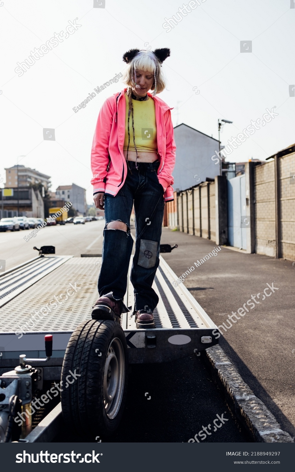 Young Nonconformist Gen Z Queer Gender Stock Photo 2188949297 ... Young Nonconformist Gen Z Queer Gender Stock Photo 2188949297 ...