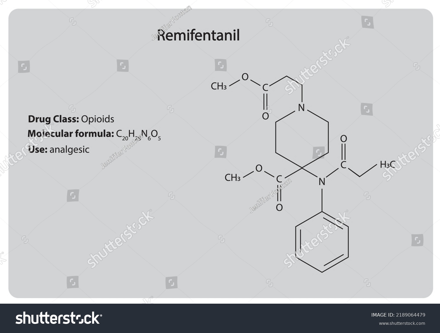 Remifentanil Opioid Chemical Structure Drug Class Stock Vector (Royalty ... Remifentanil Opioid Chemical Structure Drug Class Stock Vector (Royalty ...