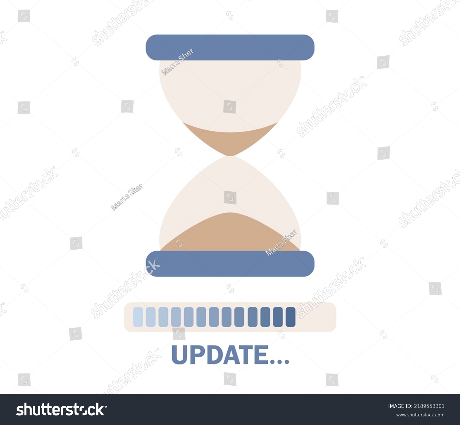 System Update Icon Loading Process Vector Stock Vector (Royalty Free ...