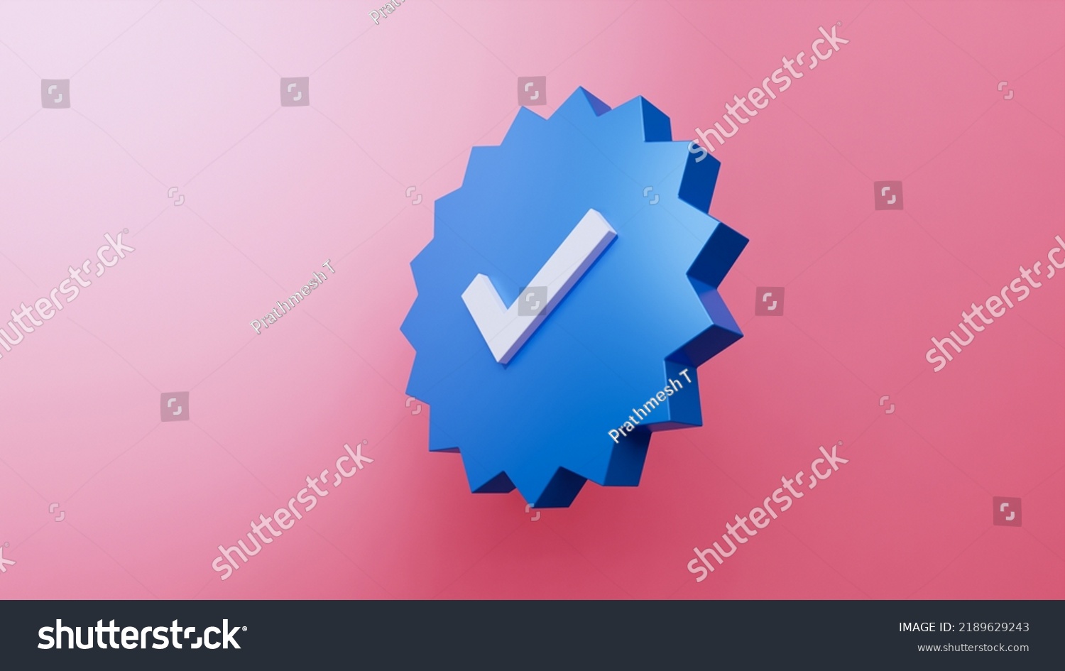 Profile Verification Check Mark Social Media Stock Illustration ... Profile Verification Check Mark Social Media Stock Illustration ...