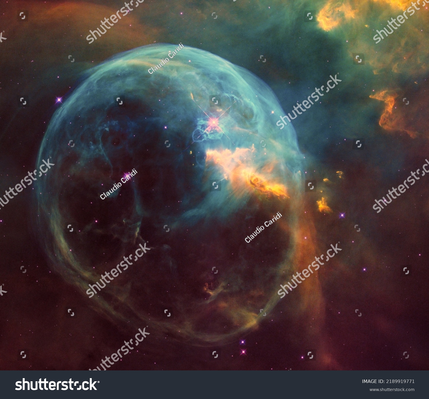 Bubble Nebula Ngc 7635 Constellation Cassiopeia Stock Illustration ... Bubble Nebula Ngc 7635 Constellation Cassiopeia Stock Illustration ...