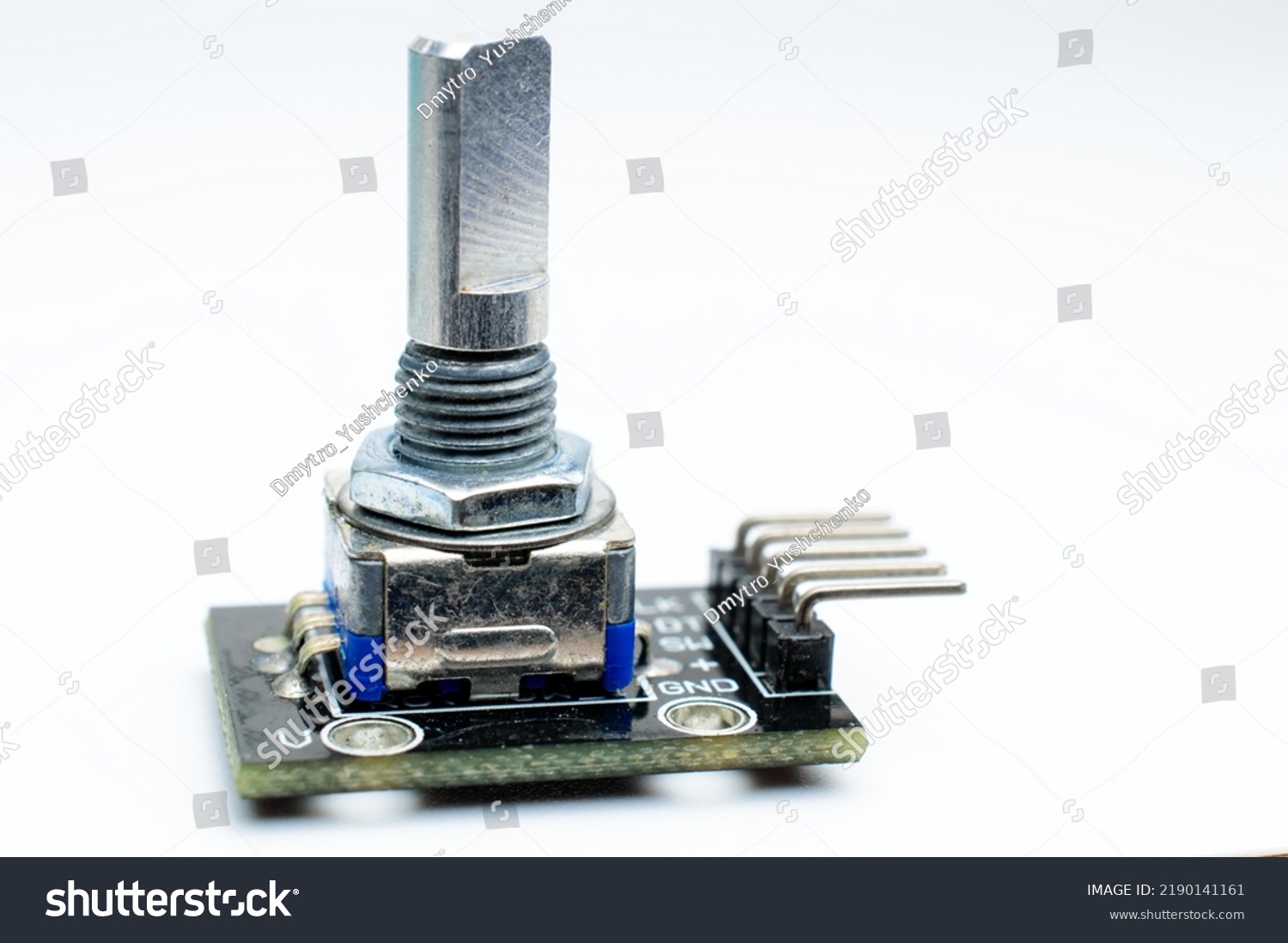 Rotary Encoder Module Arduino Projects Ky040 Stock Photo 2190141161 ... Rotary Encoder Module Arduino Projects Ky040 Stock Photo 2190141161 ...