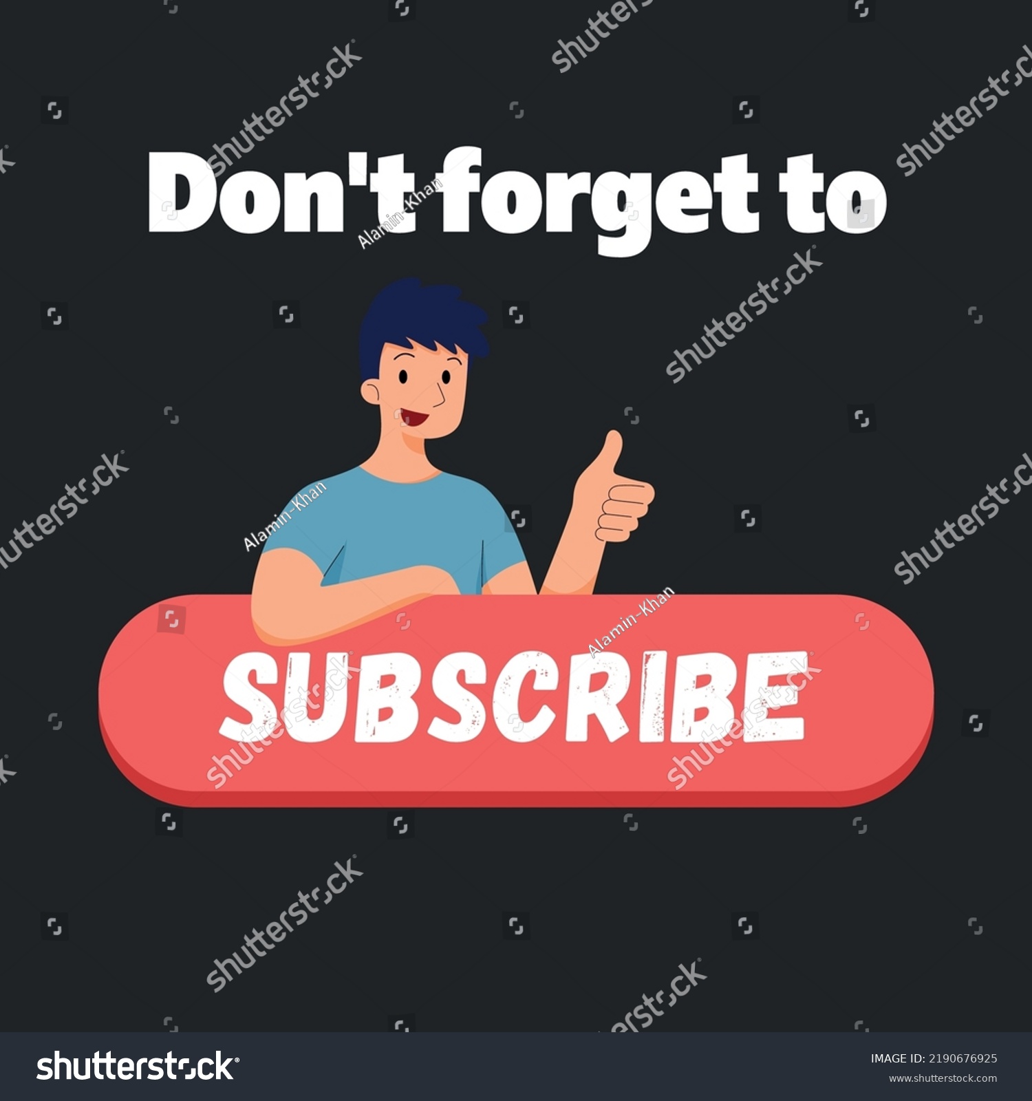 Dont Forget Subscribe Button Illustration Stock Vector (Royalty Free ... Dont Forget Subscribe Button Illustration Stock Vector (Royalty Free ...