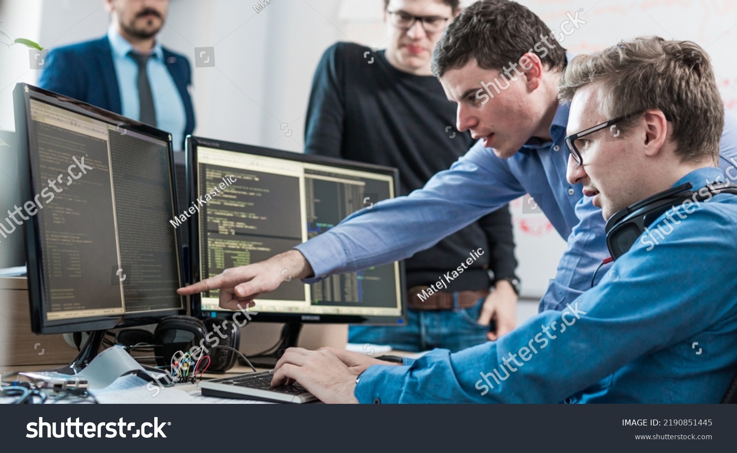 Startup Business Problem Solving Software Developers Stock Photo ... Startup Business Problem Solving Software Developers Stock Photo ...