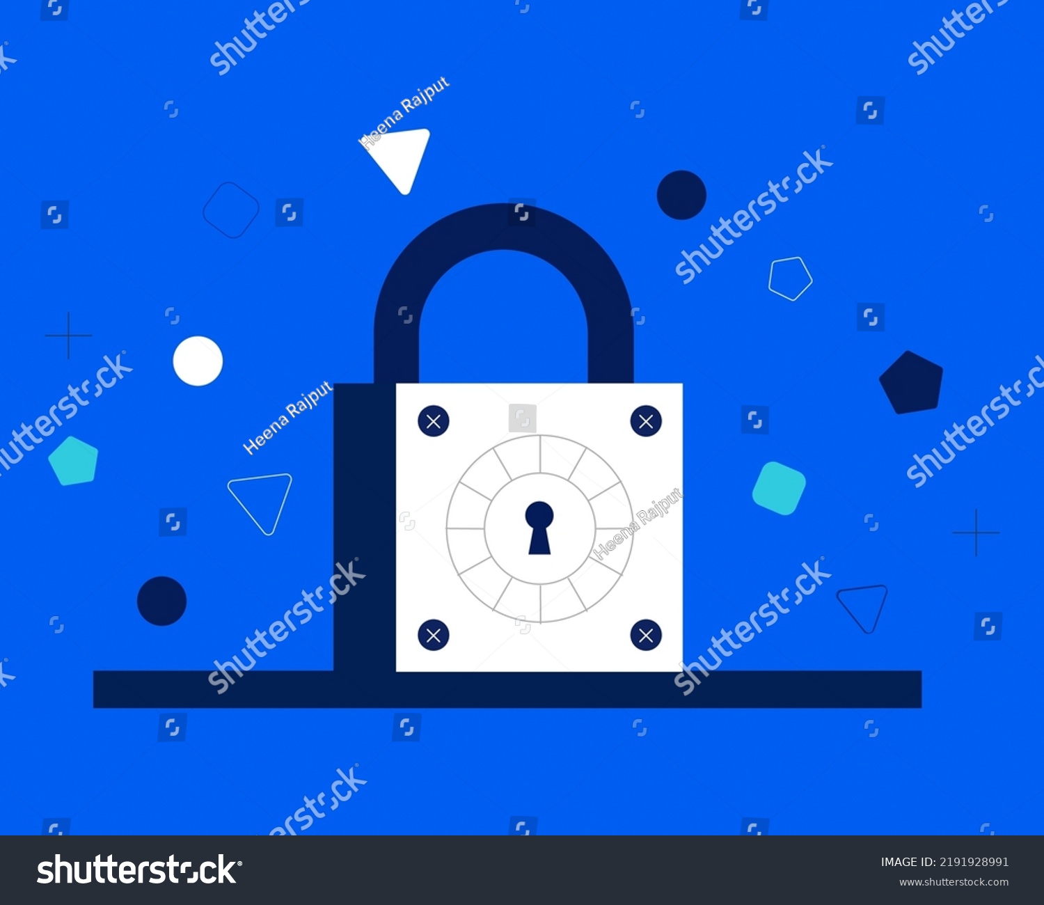 Security Ddos Attack Cyber Attack Cyber Stock Vector Royalty Free