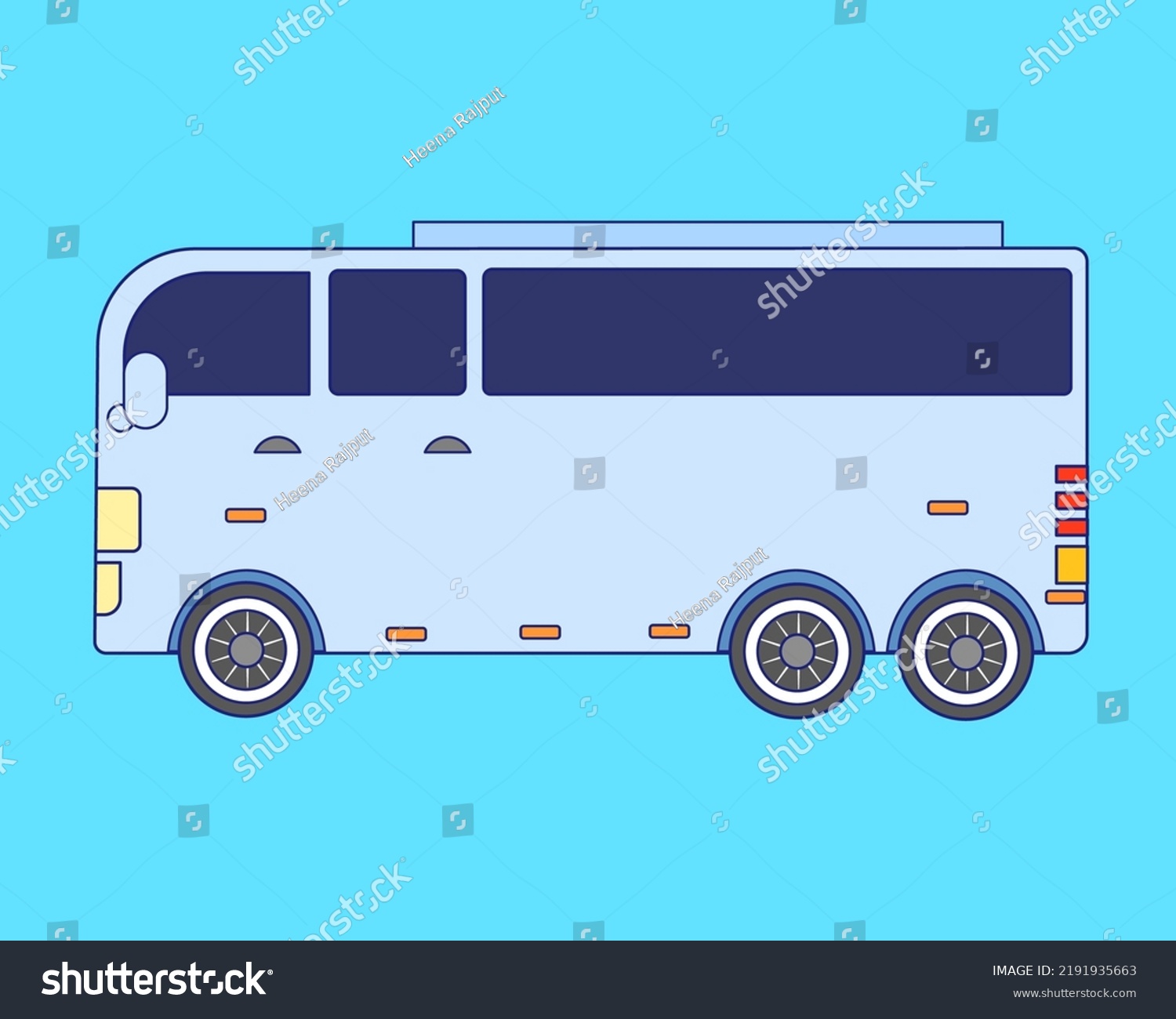 School Bus Vector Illustration Line Art Stock Vector (Royalty Free ... School Bus Vector Illustration Line Art Stock Vector (Royalty Free ...