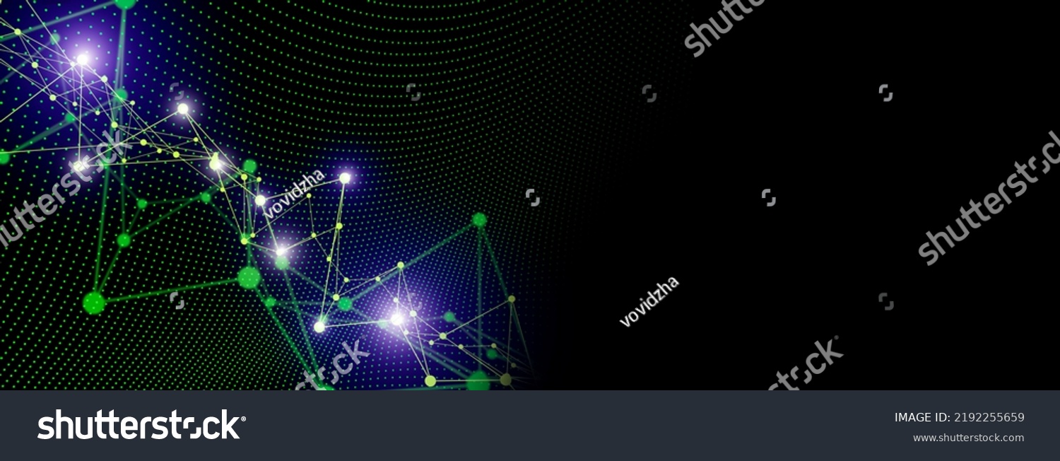 Science Technology Banner Background Abstract Neon Stock Illustration ... Science Technology Banner Background Abstract Neon Stock Illustration ...