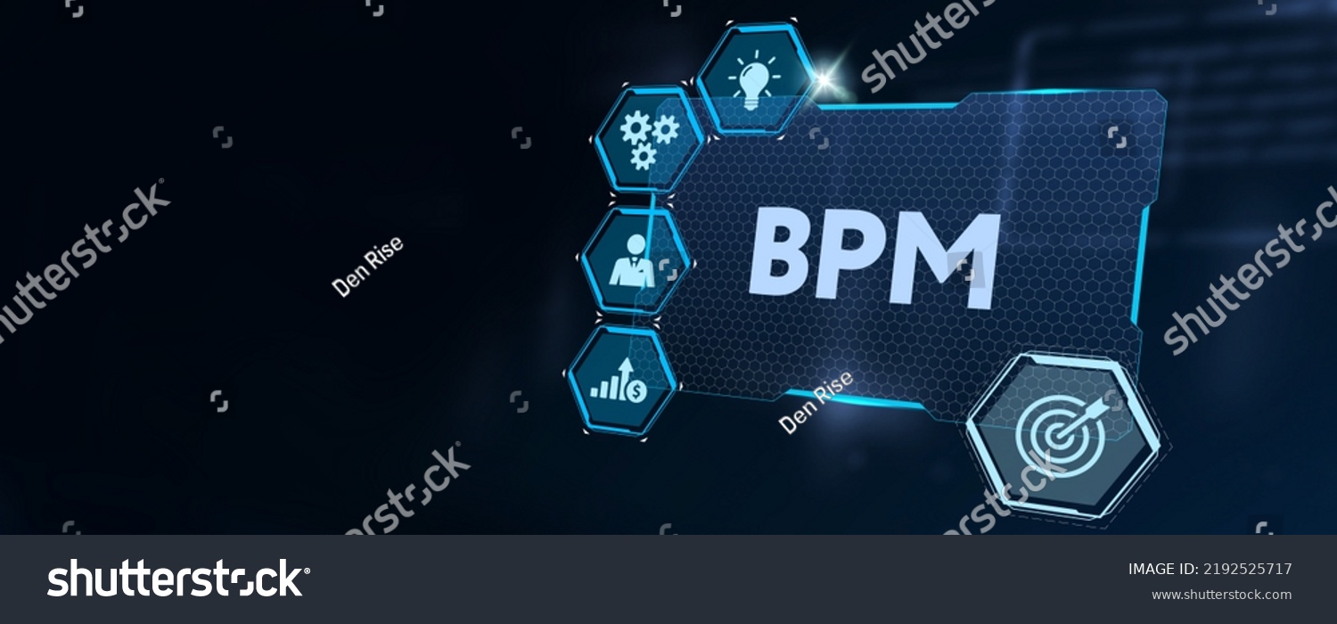 Bpm Business Process Management System Technology Stock Illustration ... Bpm Business Process Management System Technology Stock Illustration ...