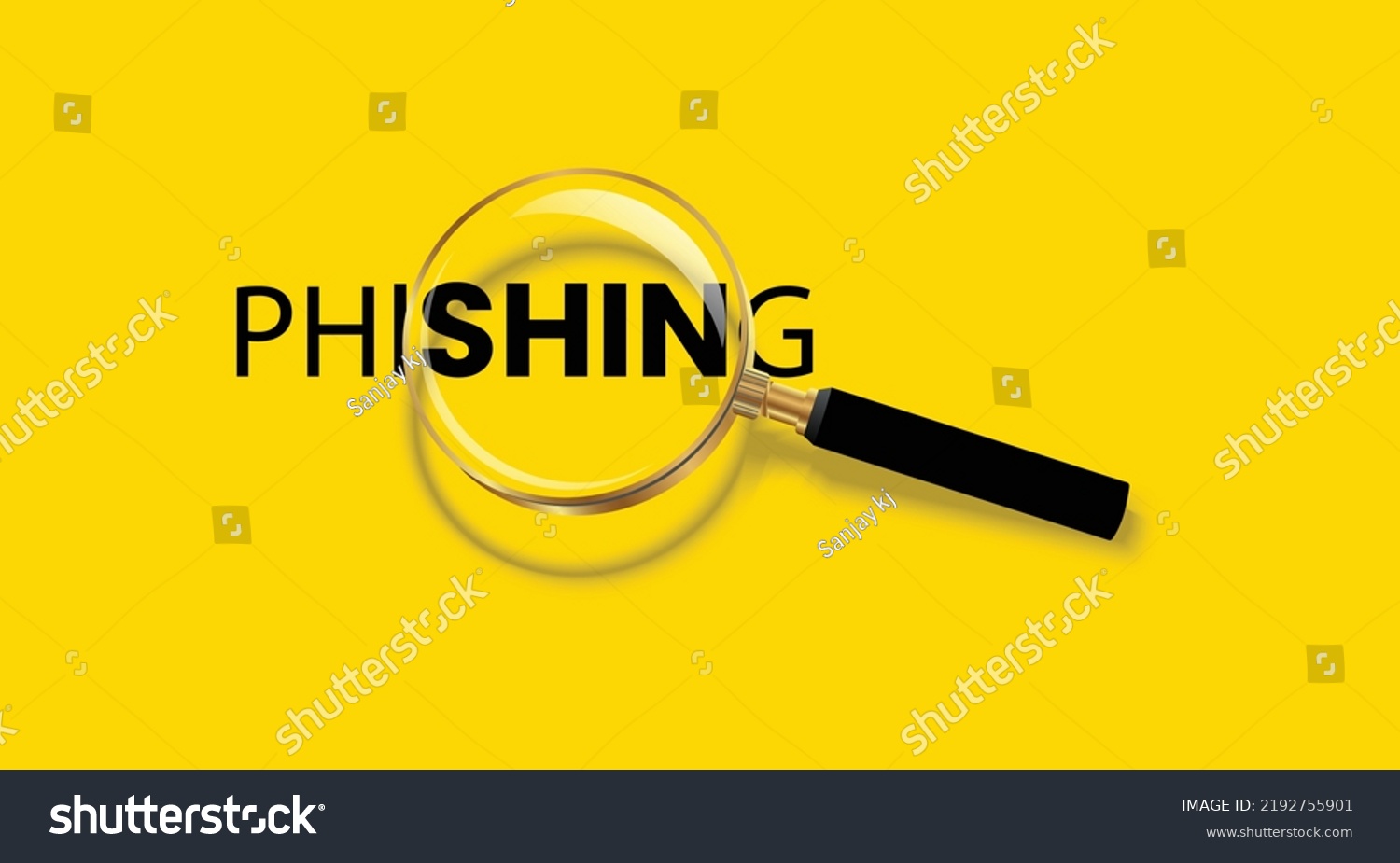 Vector Creative Illustration Phishing Word Lettering Stock Vector ... Vector Creative Illustration Phishing Word Lettering Stock Vector ...