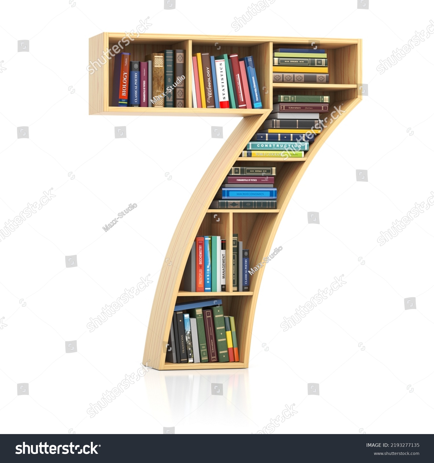 Number 7 Seven Form Bookshelf Book Stock Illustration 2193277135 ... Number 7 Seven Form Bookshelf Book Stock Illustration 2193277135 ...