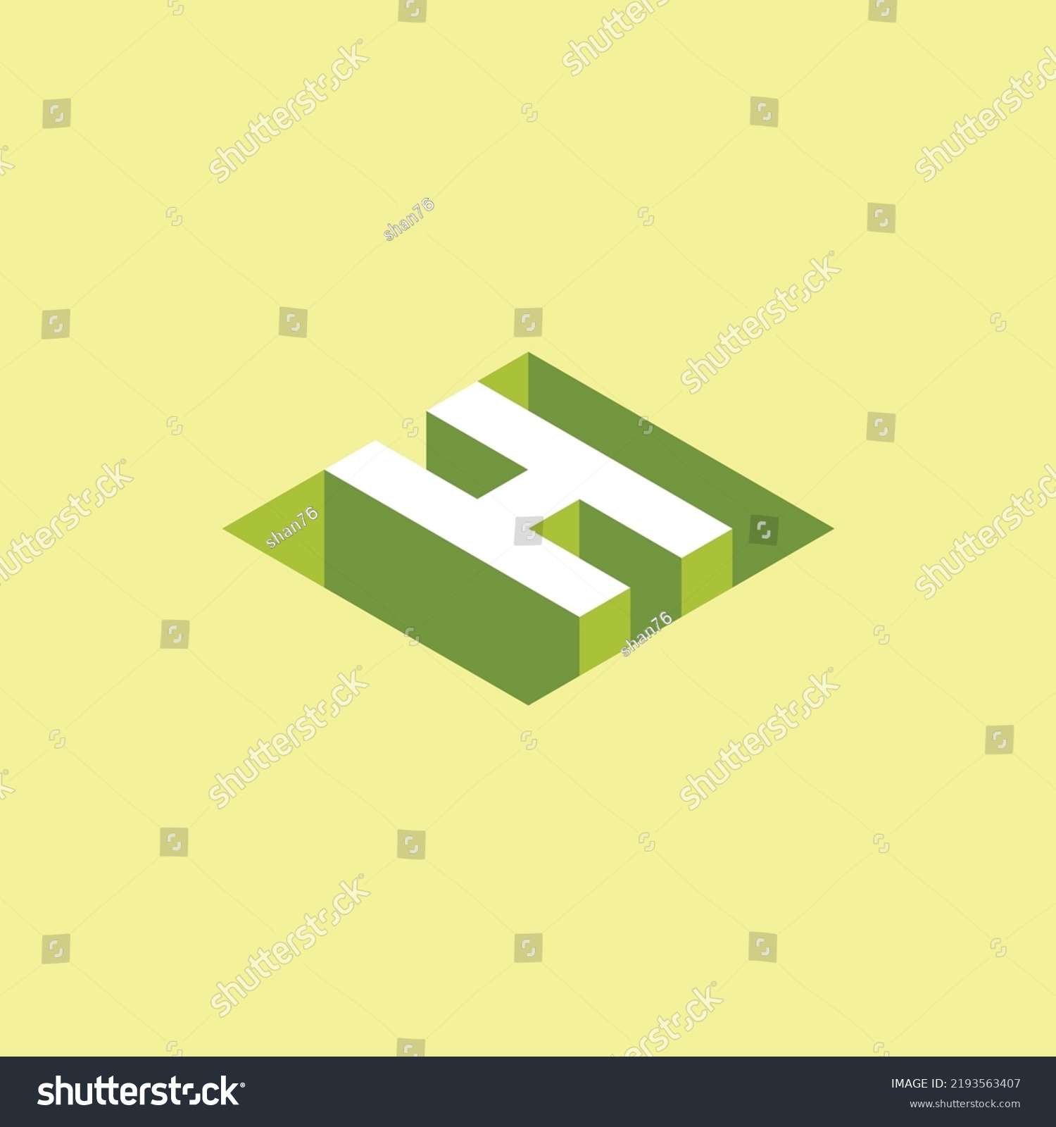 Letter H 3d Isometric Logo Icon Stock Vector (Royalty Free) 2193563407 ... Letter H 3d Isometric Logo Icon Stock Vector (Royalty Free) 2193563407 ...