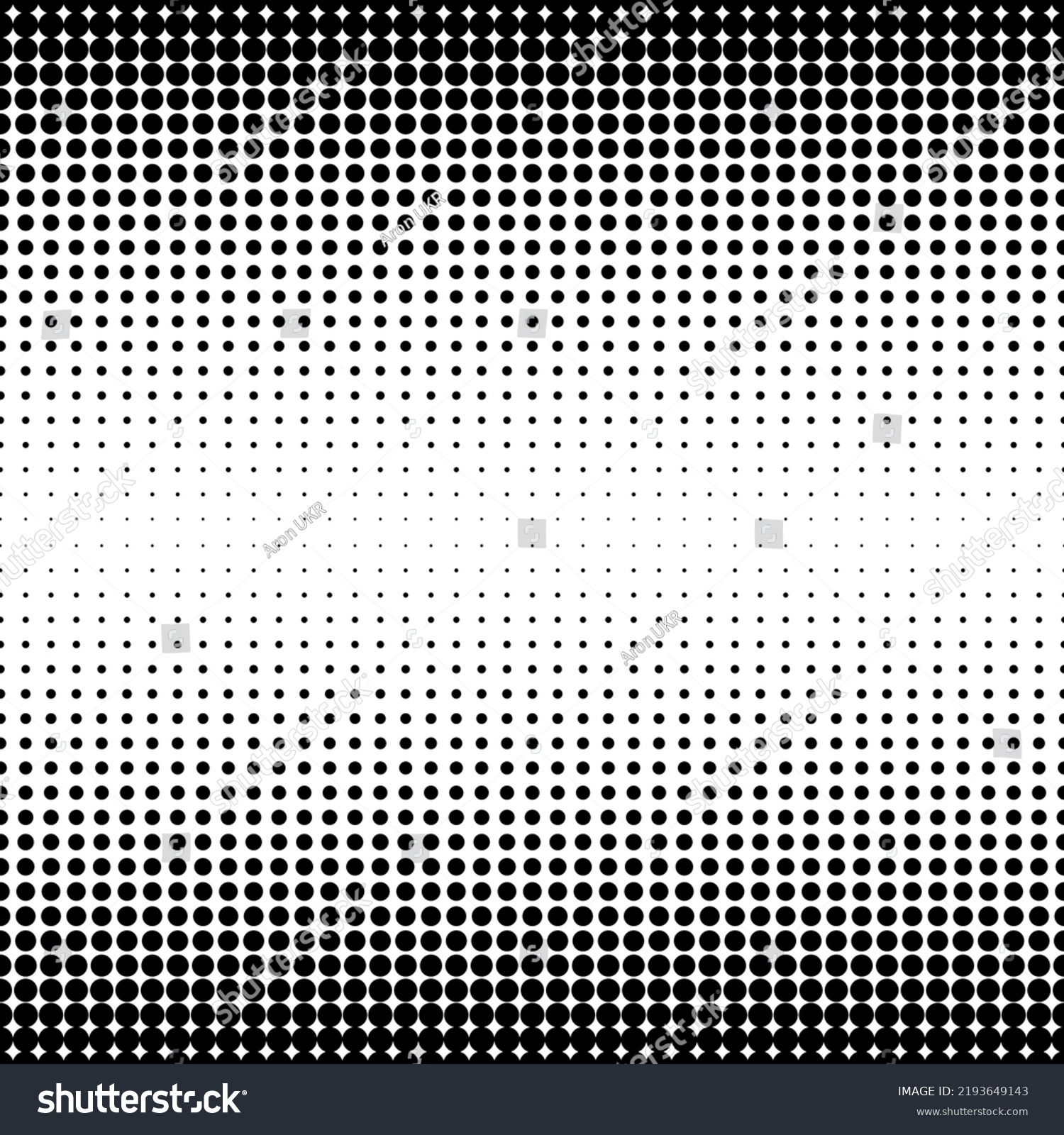 Halftone Dot Seamless Pattern Fade Gradient Stock Vector Royalty Free 2193649143 Shutterstock