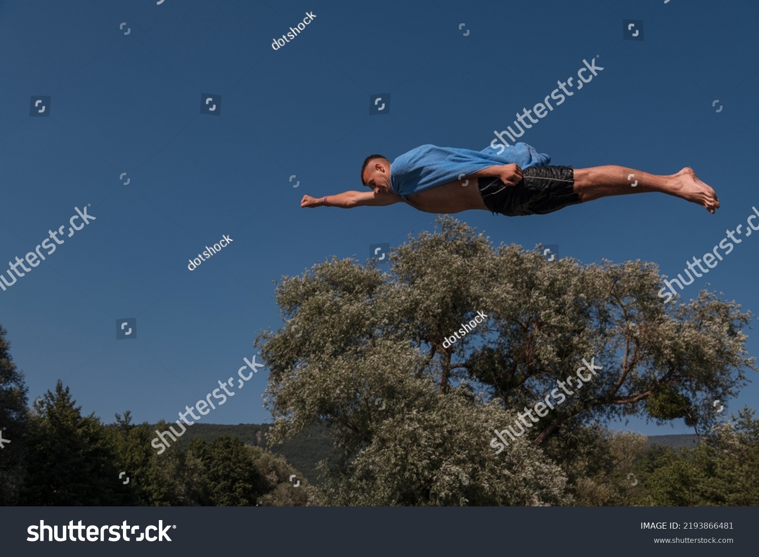 Young Teen Boy Wearing Towel Superhero Stock Photo 2193866481 ... Young Teen Boy Wearing Towel Superhero Stock Photo 2193866481 ...
