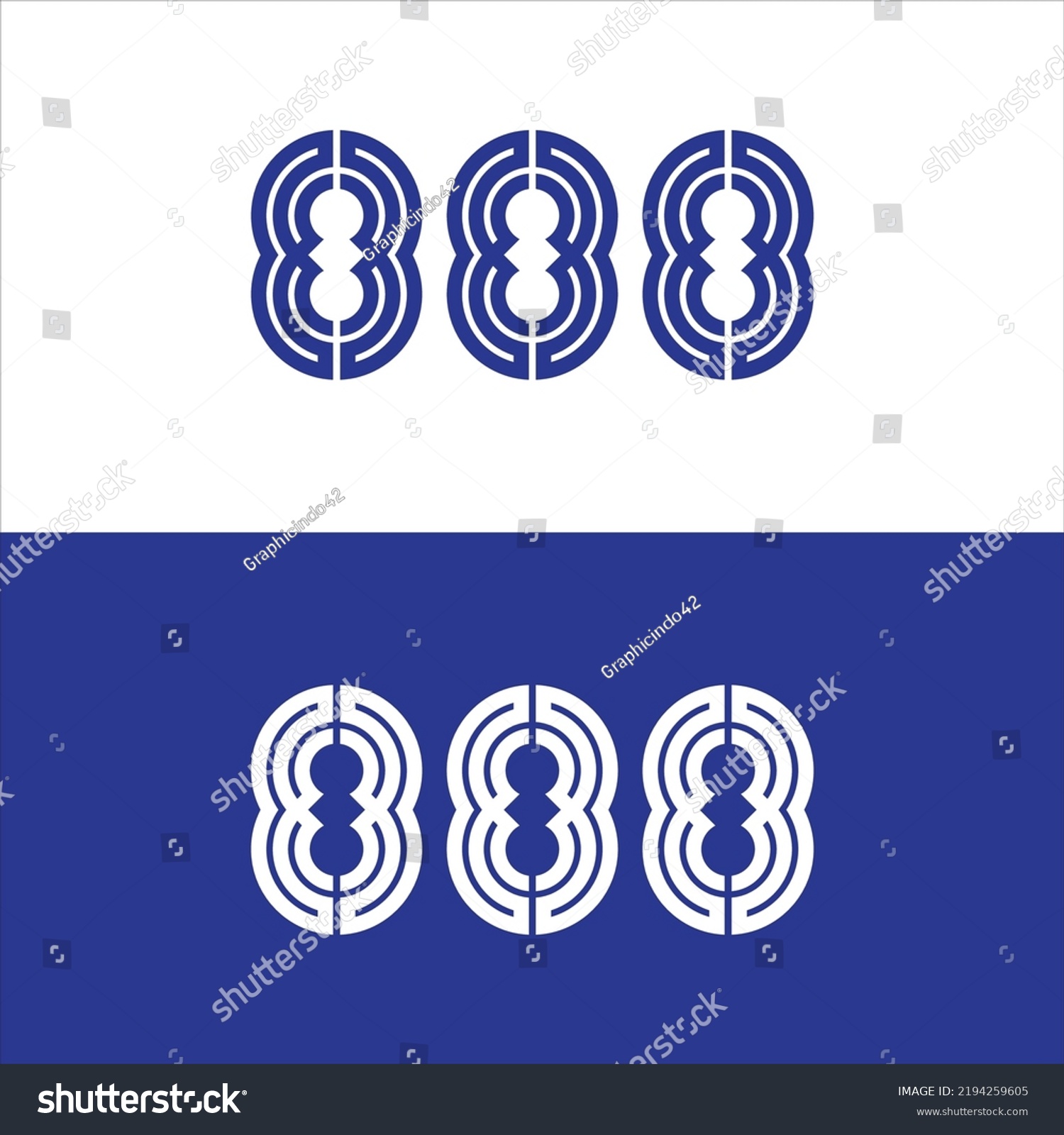 Number 888 Vector Logo Design Stock Vector (Royalty Free) 2194259605 ... Number 888 Vector Logo Design Stock Vector (Royalty Free) 2194259605 ...