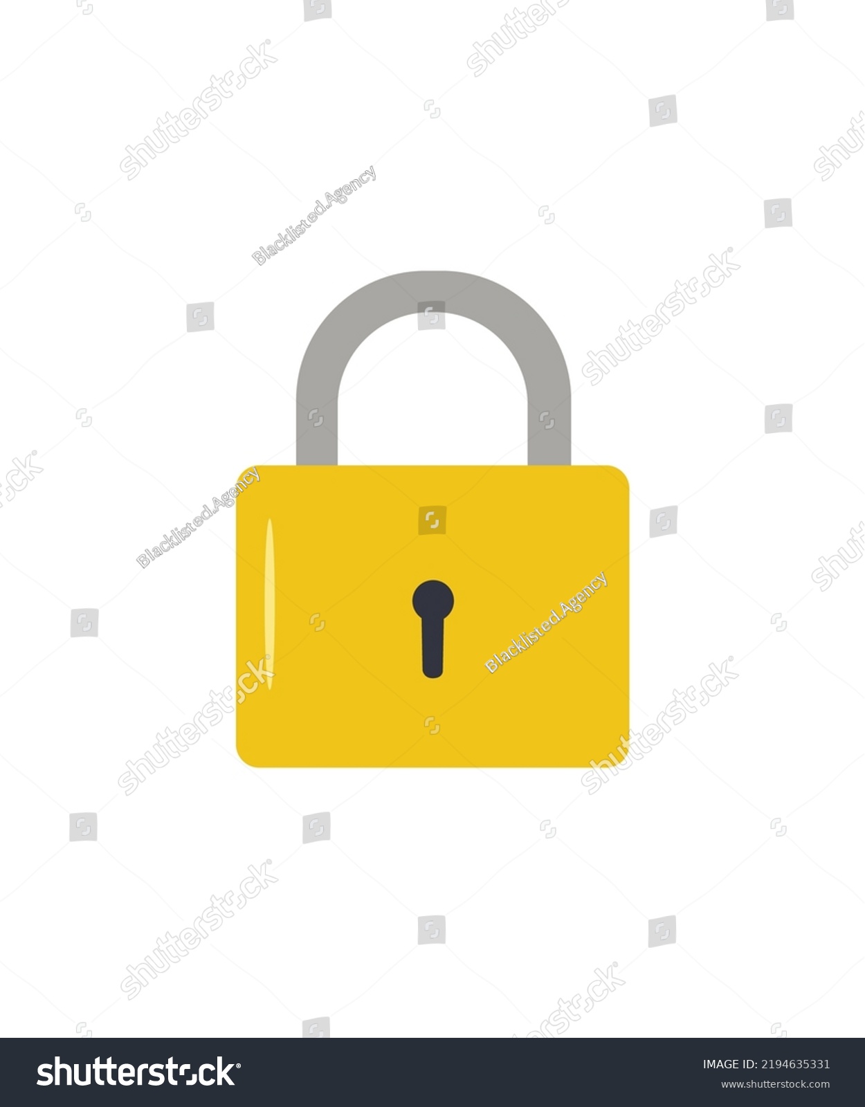 Safe Secure Lock Icon Lock Icon Stock Vector (Royalty Free) 2194635331 ...