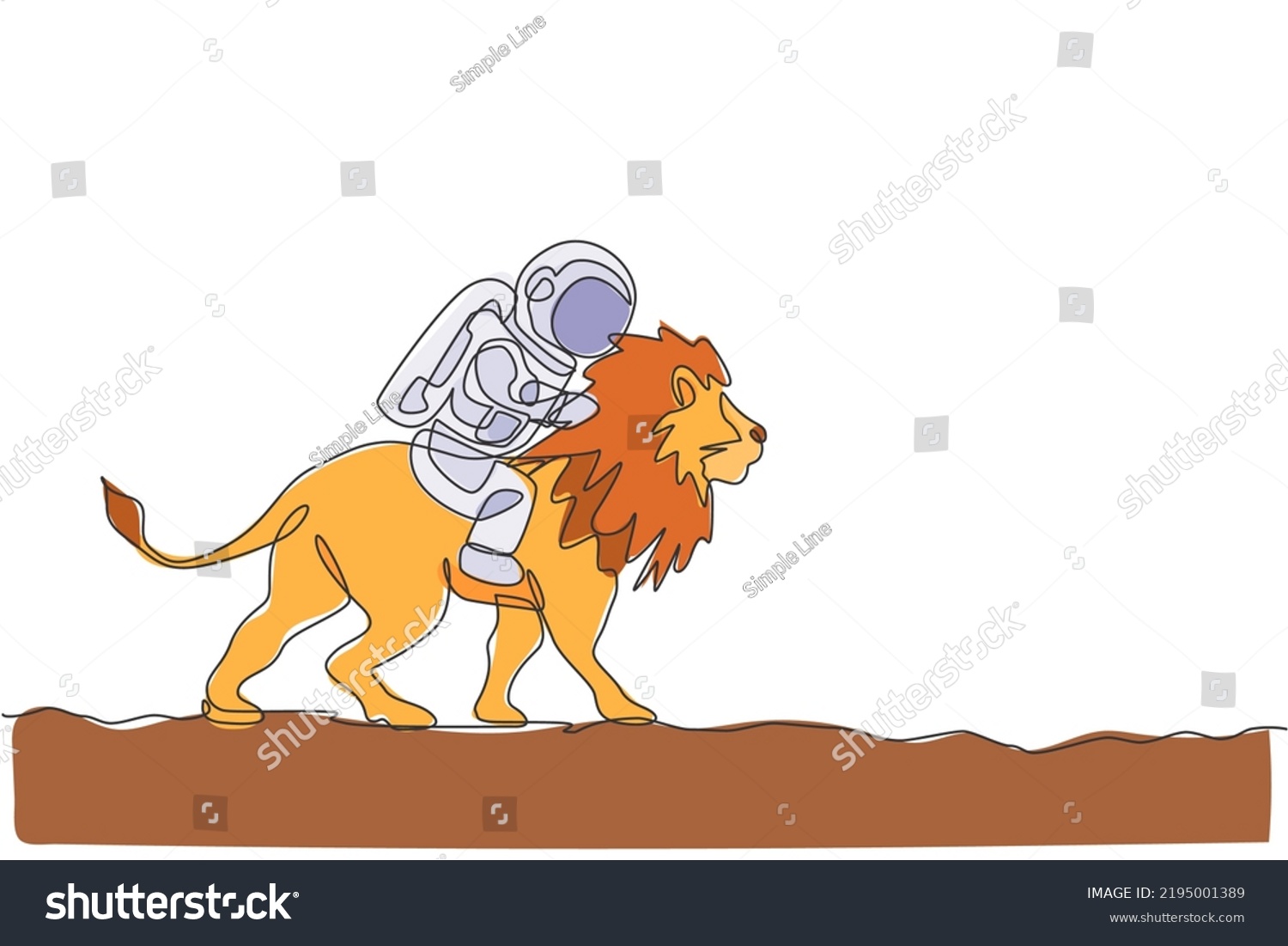 Single Continuous Line Drawing Cosmonaut Spacesuit Stock Vector ... Single Continuous Line Drawing Cosmonaut Spacesuit Stock Vector ...