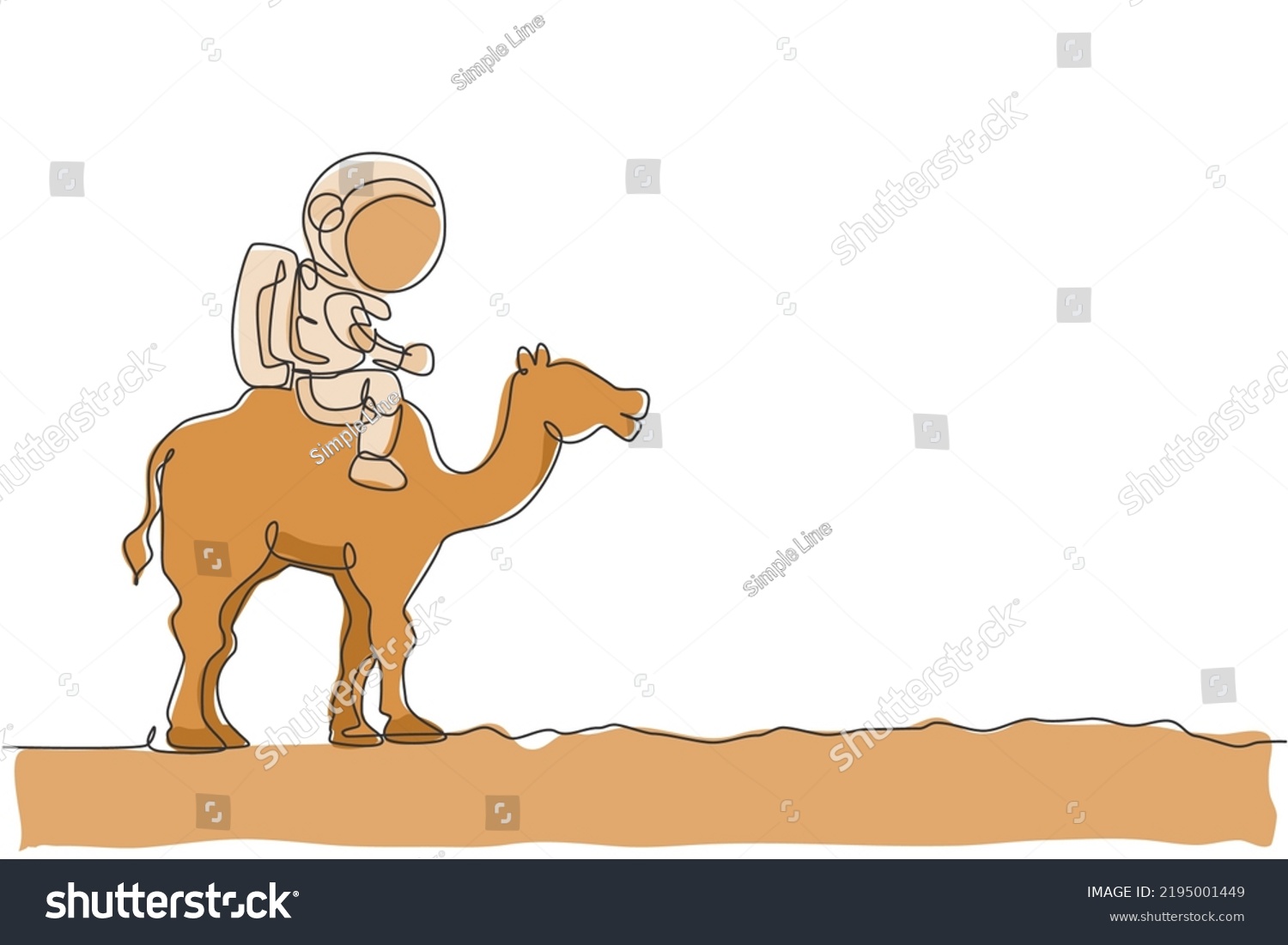 Single Continuous Line Drawing Cosmonaut Spacesuit Stock Vector ... Single Continuous Line Drawing Cosmonaut Spacesuit Stock Vector ...
