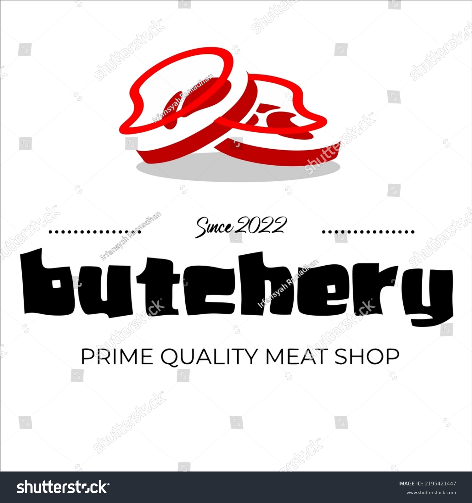 Logo Vector Butchery Meat Shop Icon Stock Vector (Royalty Free ... Logo Vector Butchery Meat Shop Icon Stock Vector (Royalty Free ...