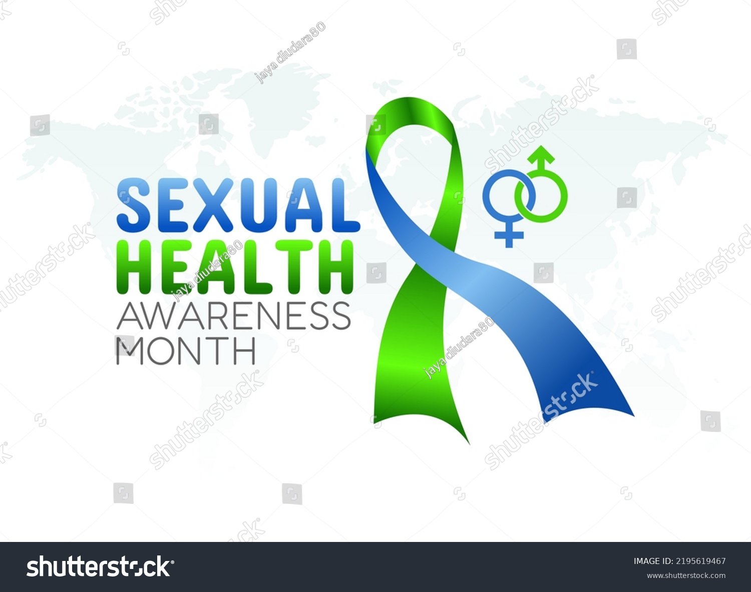 Vector Graphic Sexual Health Awareness Month Stock Vector Royalty Free