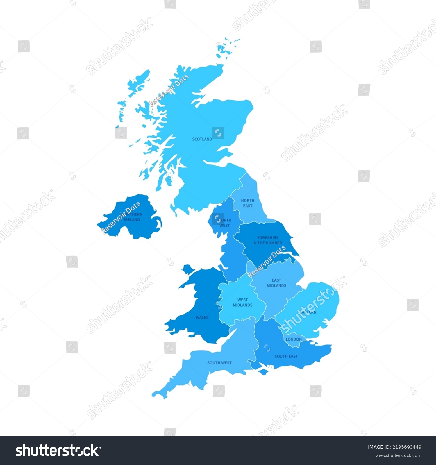 United Kingdom Uk Regions Map Editable Stock Vector (Royalty Free ... United Kingdom Uk Regions Map Editable Stock Vector (Royalty Free ...