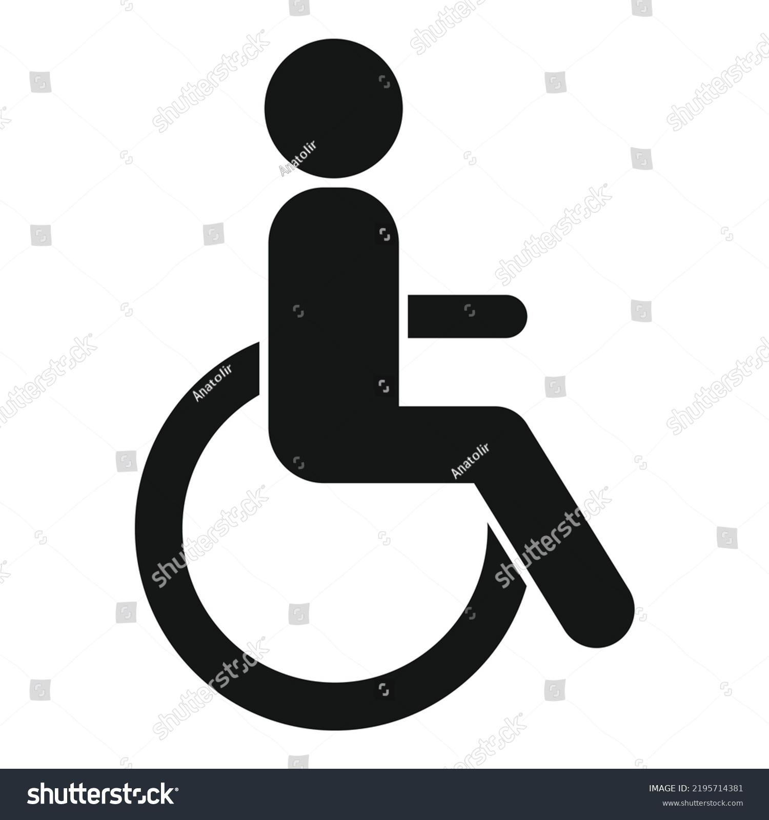 Disabled Wc Icon Simple Vector Toilet Stock Vector (Royalty Free ... Disabled Wc Icon Simple Vector Toilet Stock Vector (Royalty Free ...