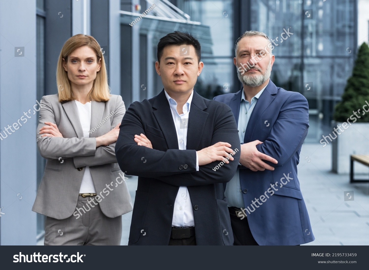 Successful Serious Diverse Team Three Business Stock Photo 2195733459 ... Successful Serious Diverse Team Three Business Stock Photo 2195733459 ...