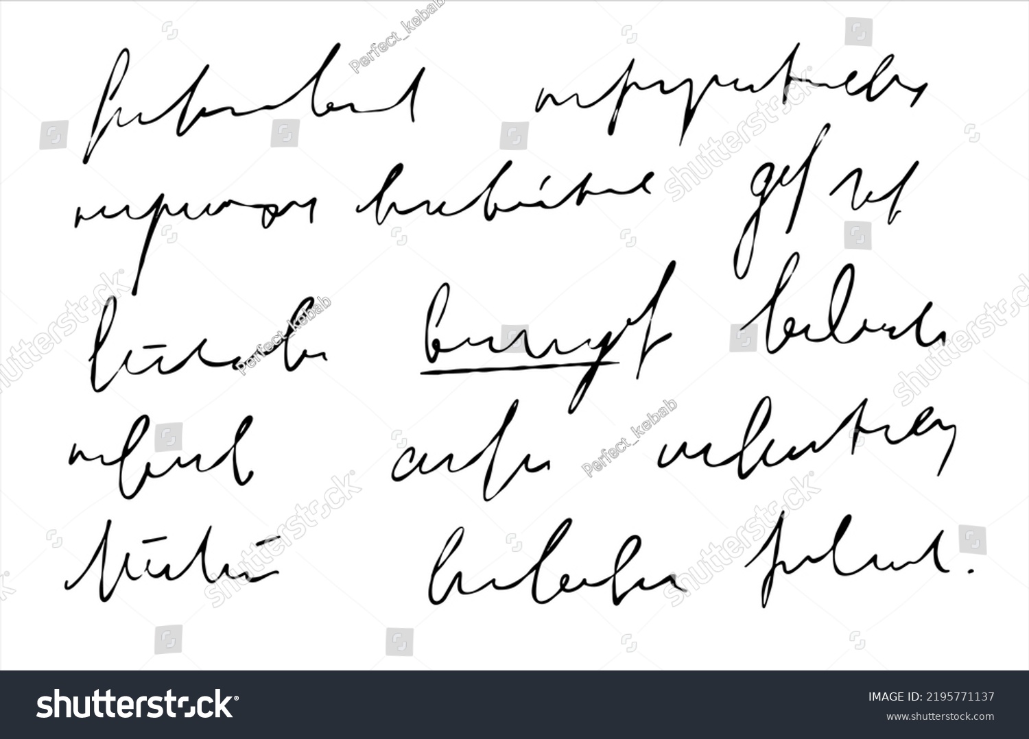 Handwritten Unreadable Text Abstract Illegible Handwriting Stock Vector ... Handwritten Unreadable Text Abstract Illegible Handwriting Stock Vector ...