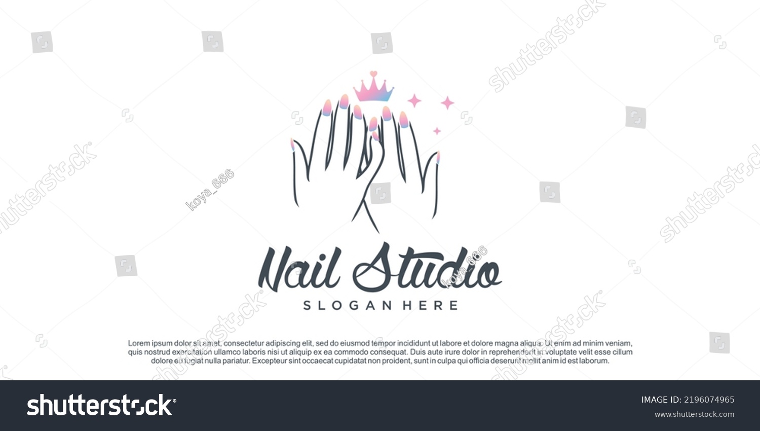 Nail Logo Design Vector Beauty Lifestyle Stock Vector (Royalty Free ... Nail Logo Design Vector Beauty Lifestyle Stock Vector (Royalty Free ...