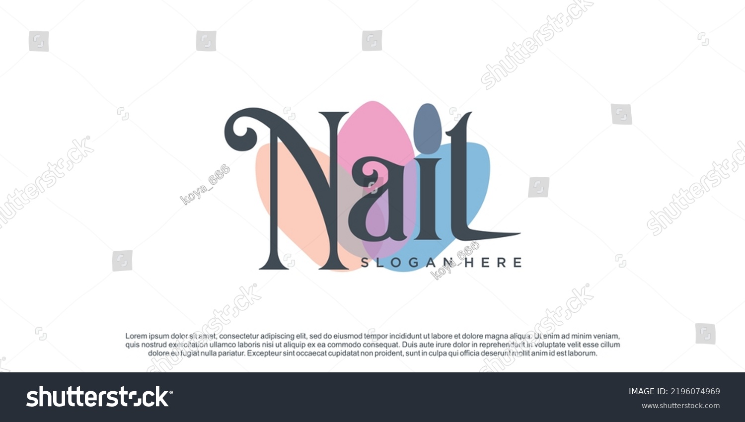 Nail Logo Design Vector Beauty Lifestyle Stock Vector (Royalty Free ... Nail Logo Design Vector Beauty Lifestyle Stock Vector (Royalty Free ...