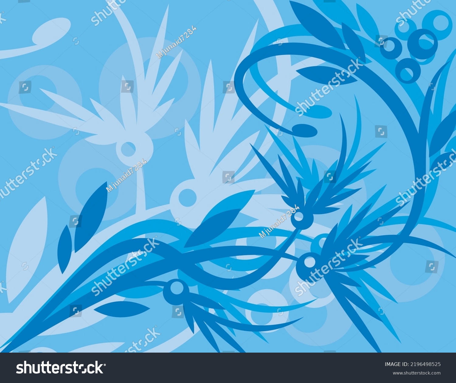 Floral Background Vector Banner Design Stock Vector Royalty Free