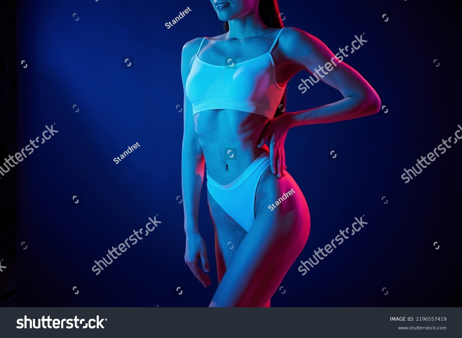 Taking Closer Look Young Woman Underwear Stock Photo 2196557419 ... Taking Closer Look Young Woman Underwear Stock Photo 2196557419 ...
