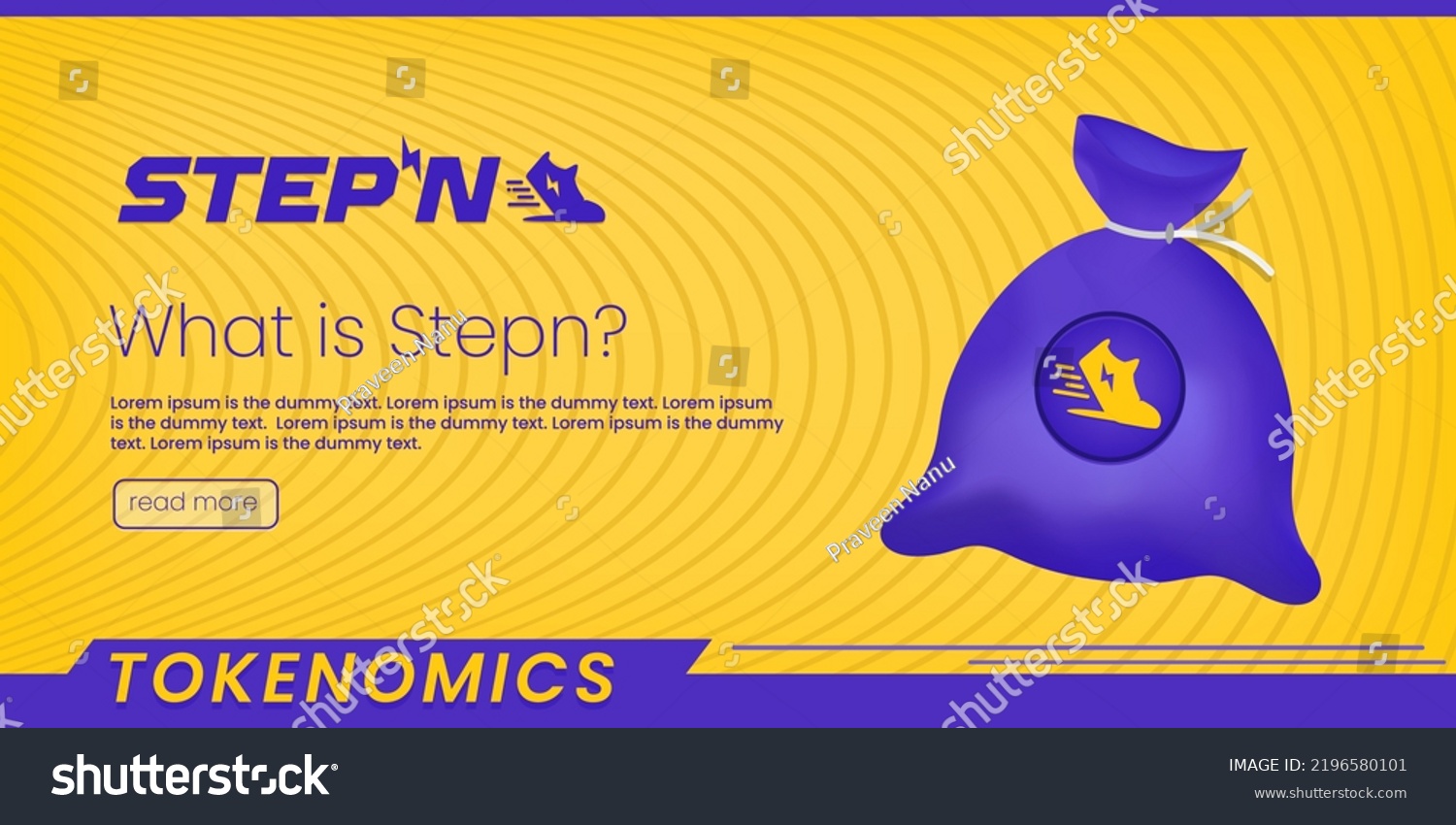 Stepn Stpn Blockchain Based Cryptocurrency Logo Stock Vector (Royalty Free) 2196580101 ...