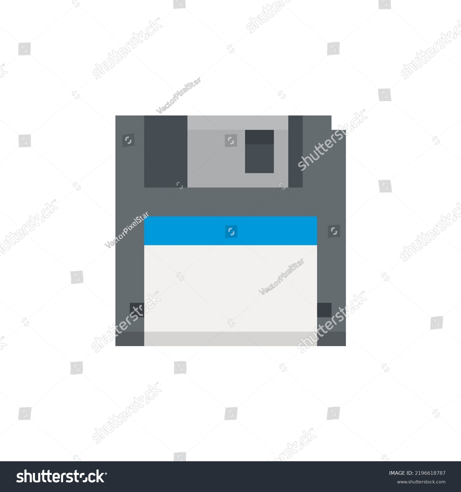 Floppy Disk Save Icon Pixel Art Stock Vector (Royalty Free) 2196618787 ... Floppy Disk Save Icon Pixel Art Stock Vector (Royalty Free) 2196618787 ...