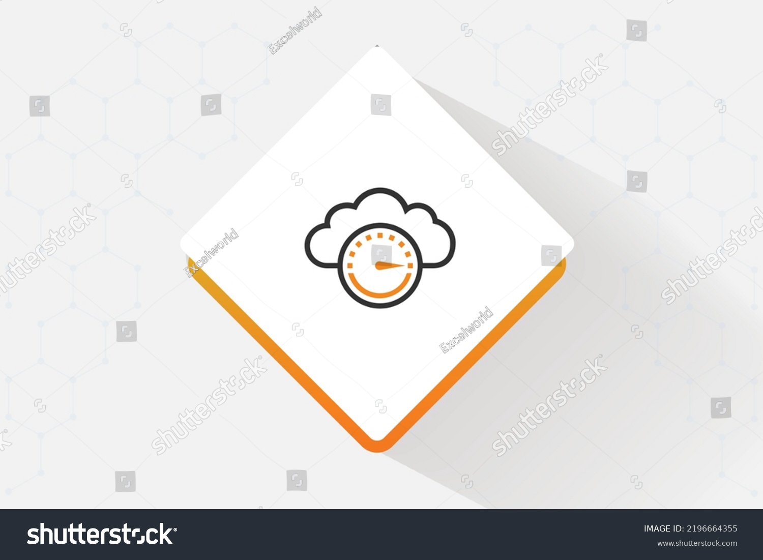 Cloud Cost Optimization Icon Vector Design Stock Vector (Royalty Free ...